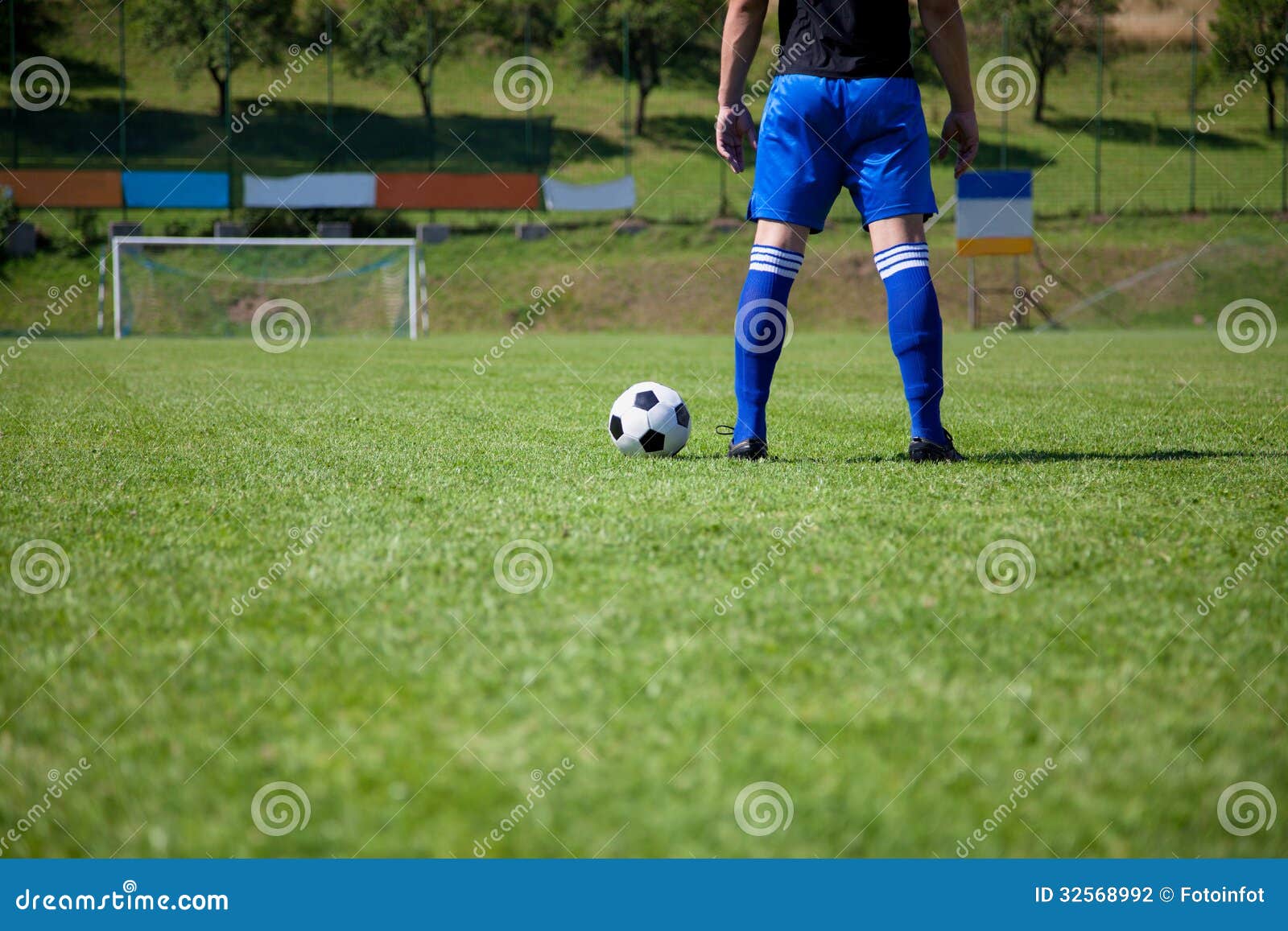 Soccer player stock photo. Image of field, activity, competitive - 32568992