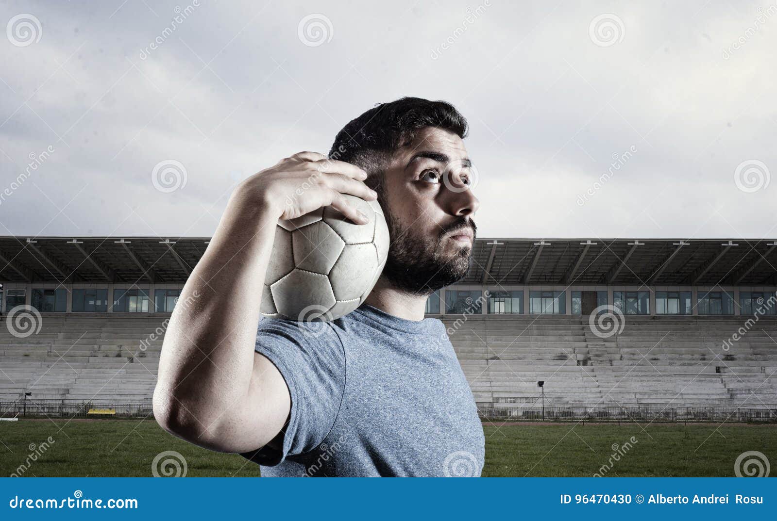 Soccer player stock photo. Image of challenge, training - 96470430