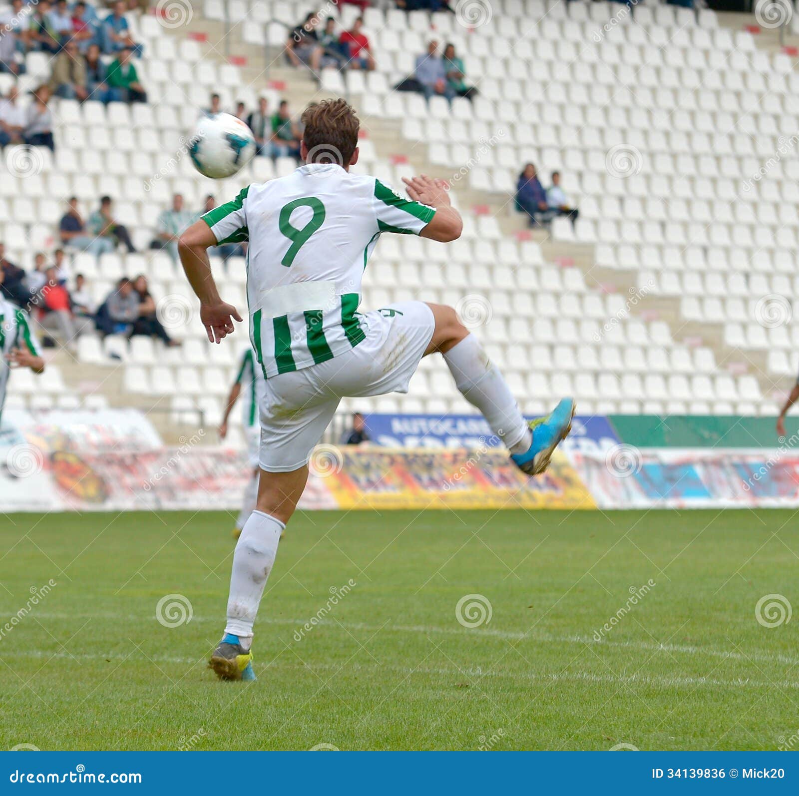 Soccer Player Controlling the Ball Editorial Photo - Image of party ...