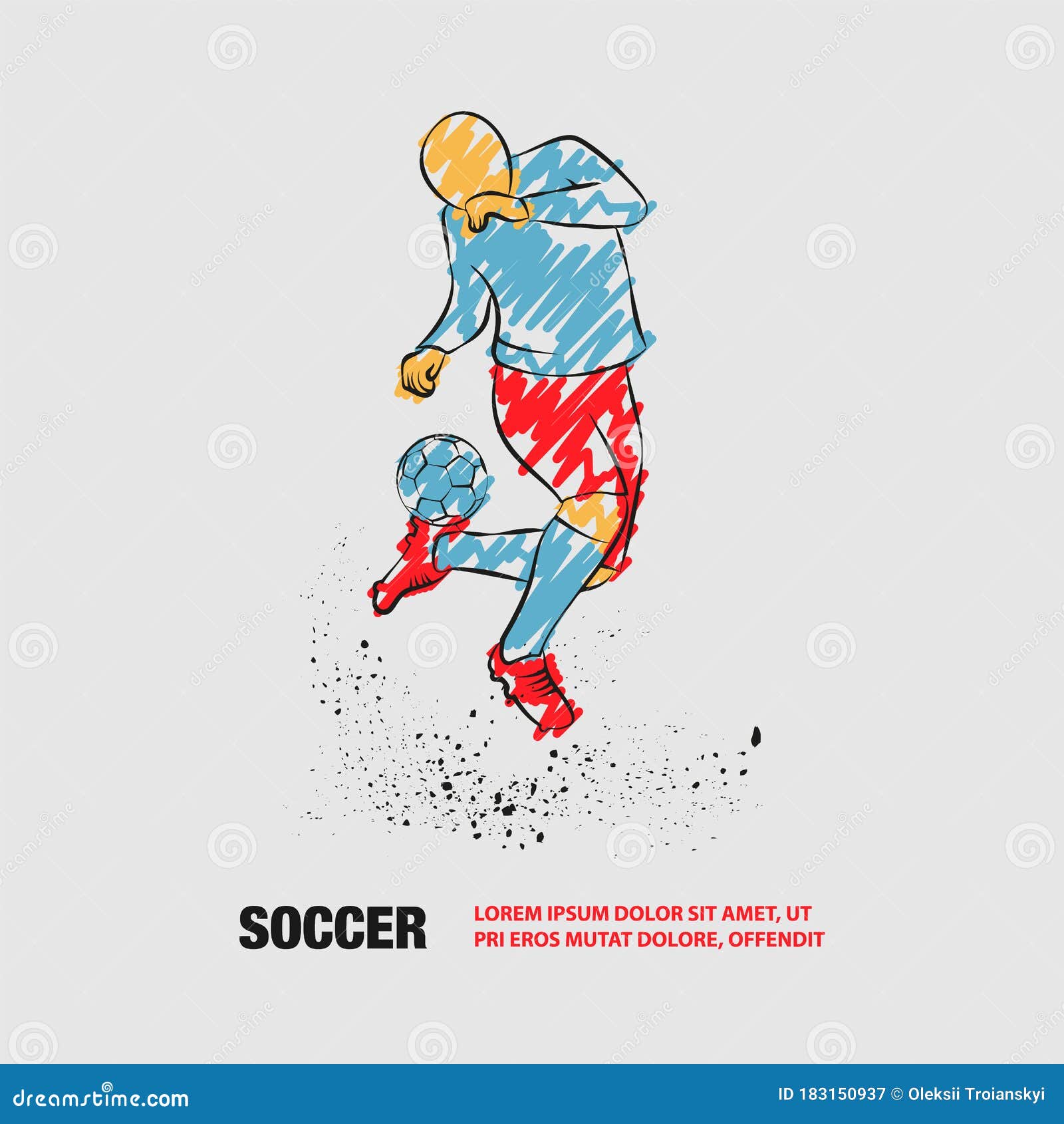 Feint With Ball Icon. Elements Of Soccer In Action In Neon Style Icons ...
