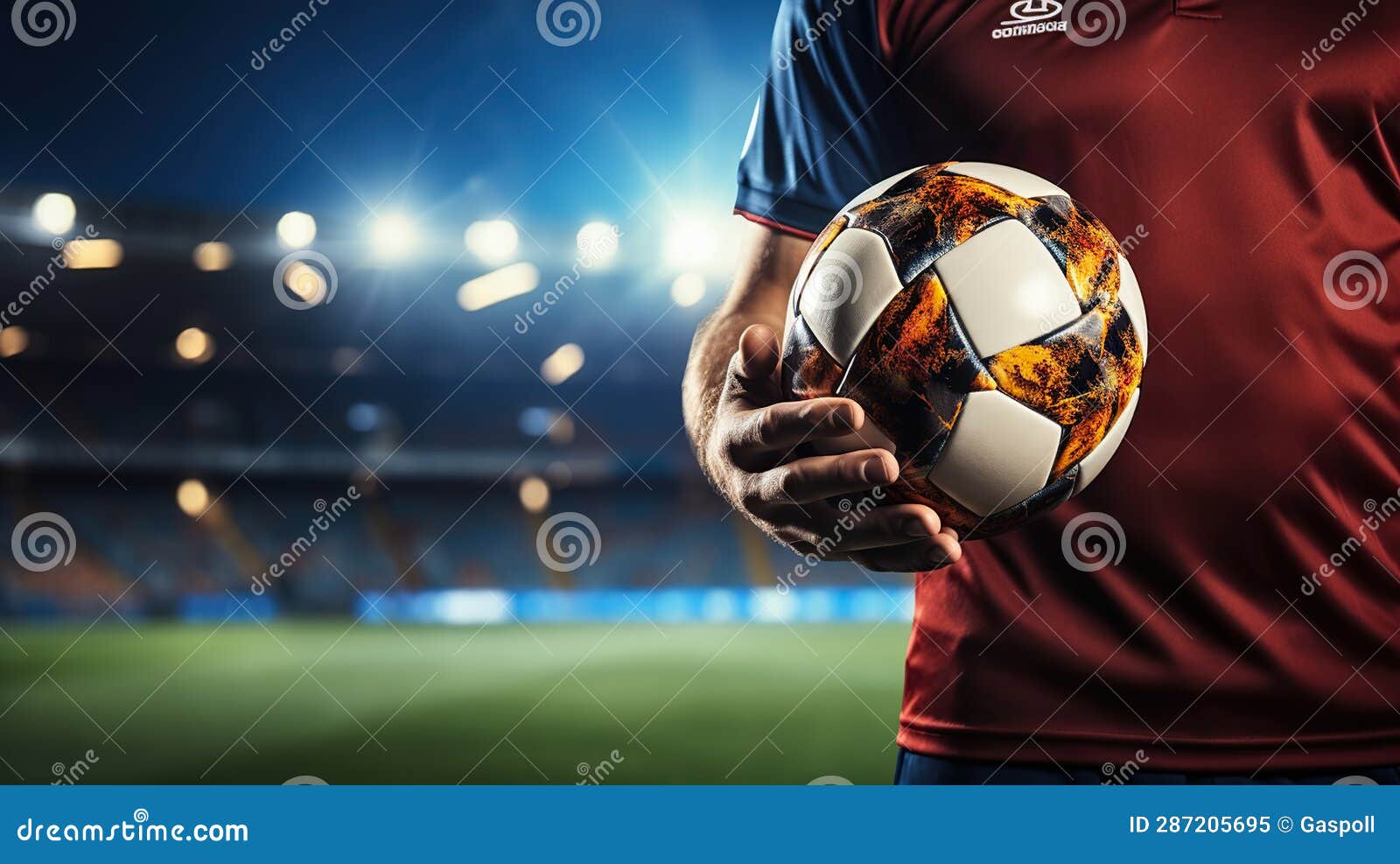 3D Soccer Stage, Rendered Stadium Hosts Bustling Field Action Royalty ...