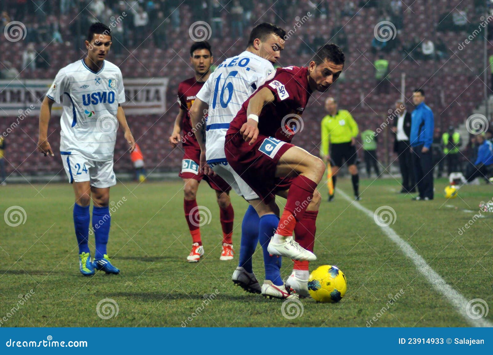 Soccer players in action editorial stock photo. Image of growth - 23914933