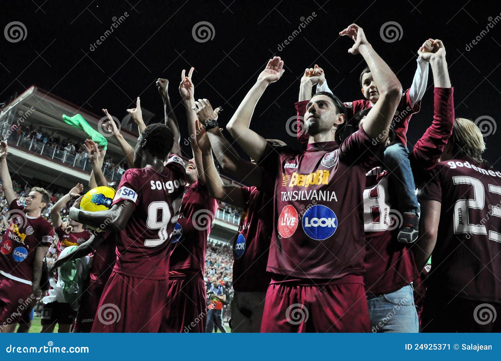Soccer Players Celebrating a League Title Editorial Photo - Image of ...