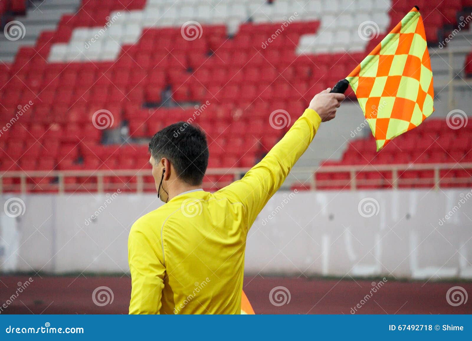 Soccer referee editorial stock photo. Image of whistle - 67492718