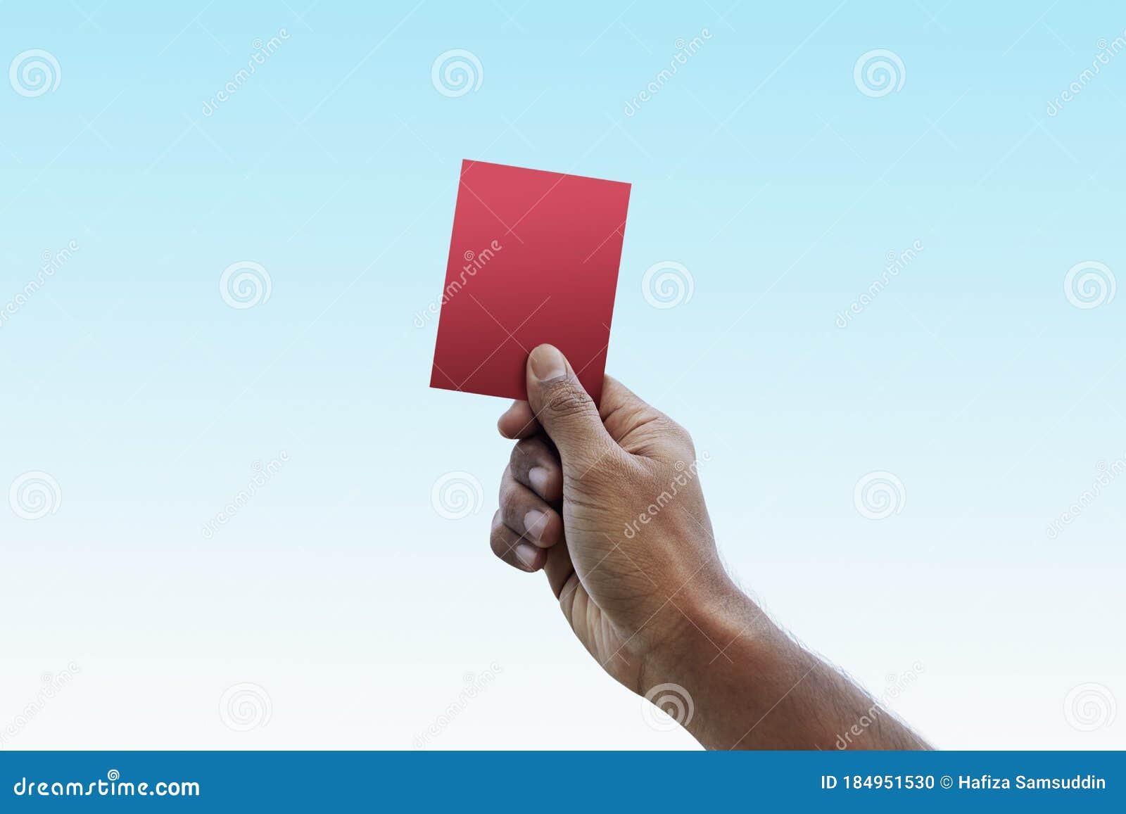 Soccer Referee Giving Red Card Stock Photo - Image of league, frame ...