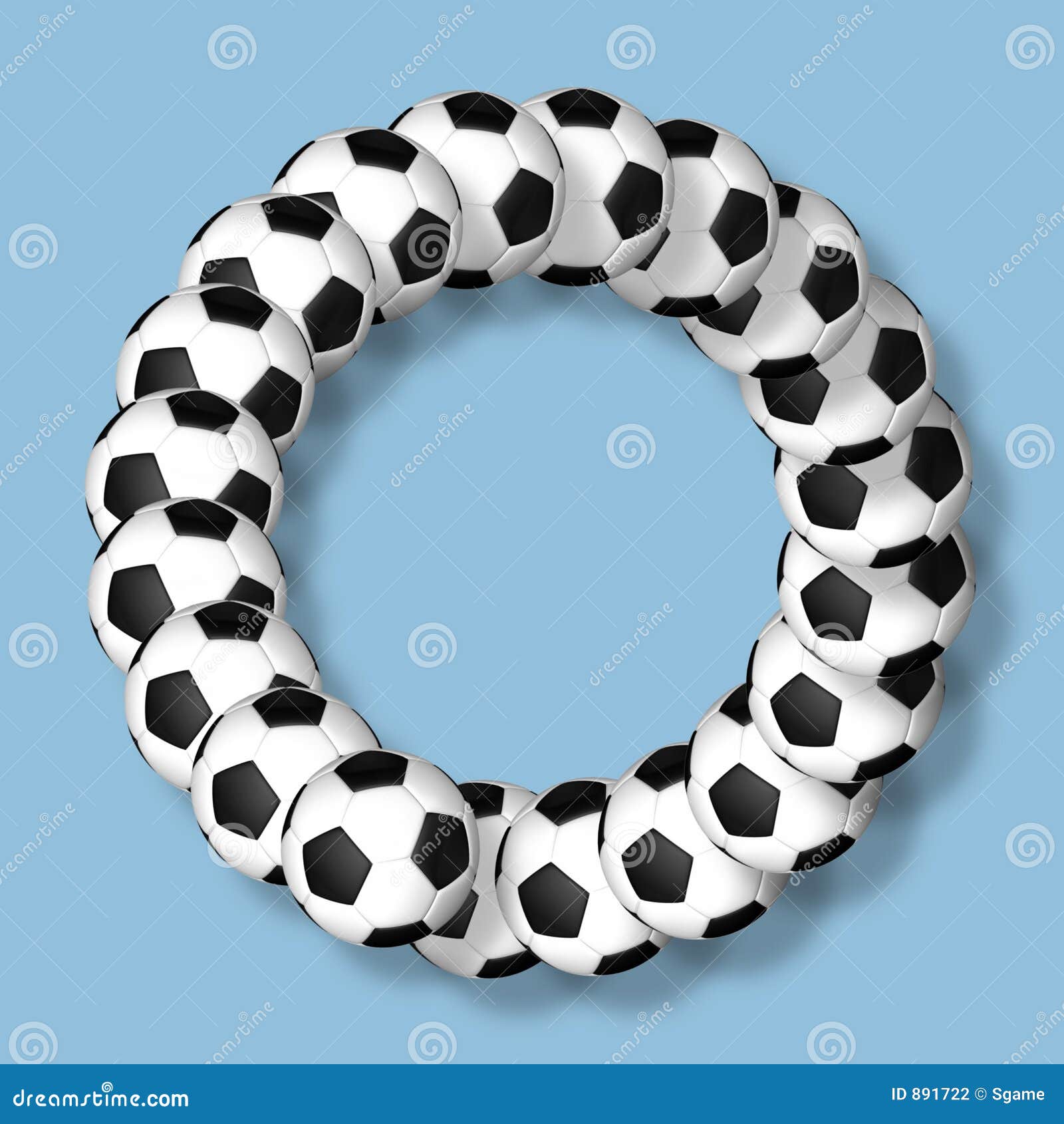 Soccer ring stock illustration. Illustration of match, score - 891722