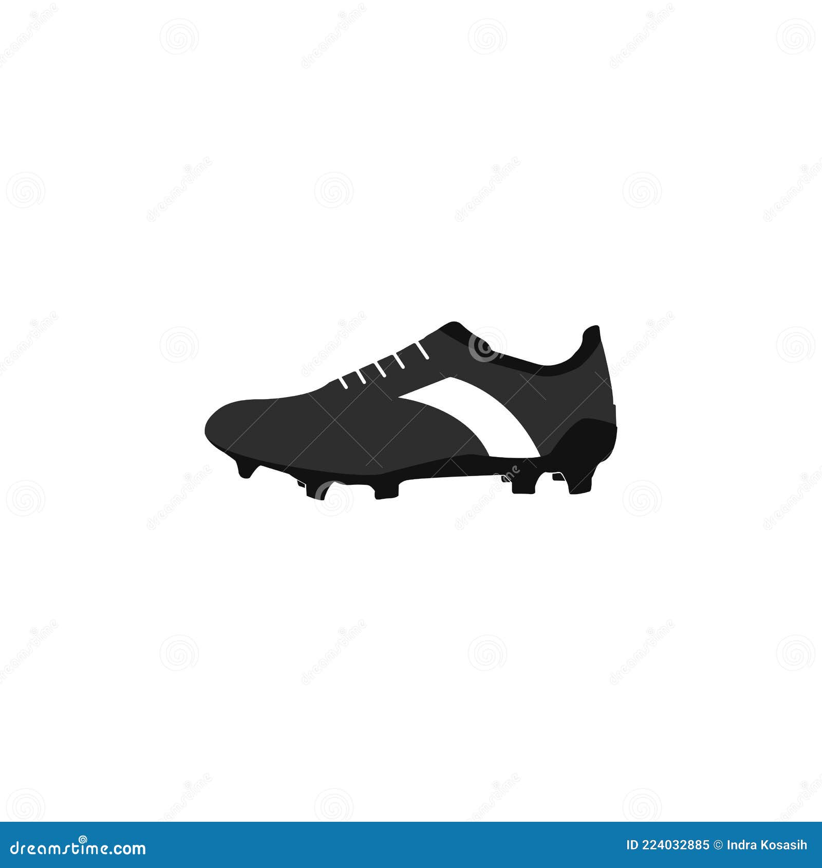 Soccer Shoe Logo Vector Icon Illustration Stock Vector - Illustration ...
