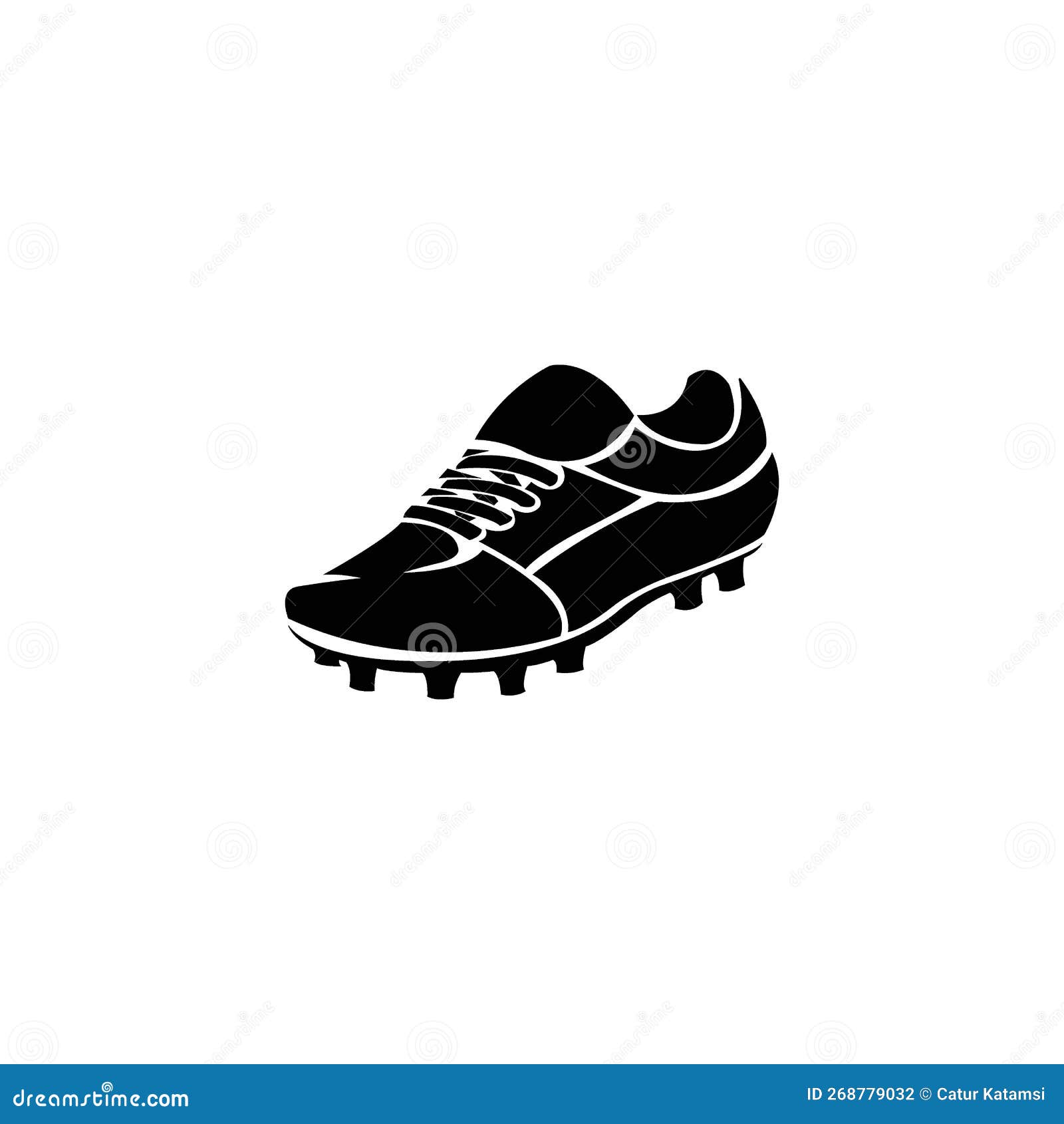 Soccer Shoes Icon Logo Vector Design Template Stock Illustration ...