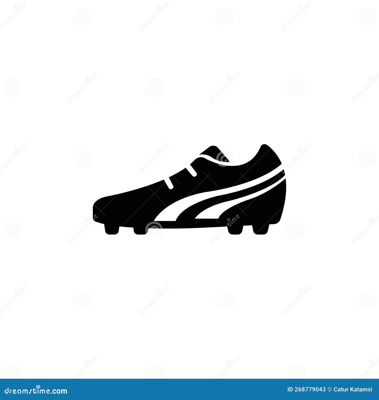 Soccer Shoes Icon Logo Vector Design Template Stock Illustration ...