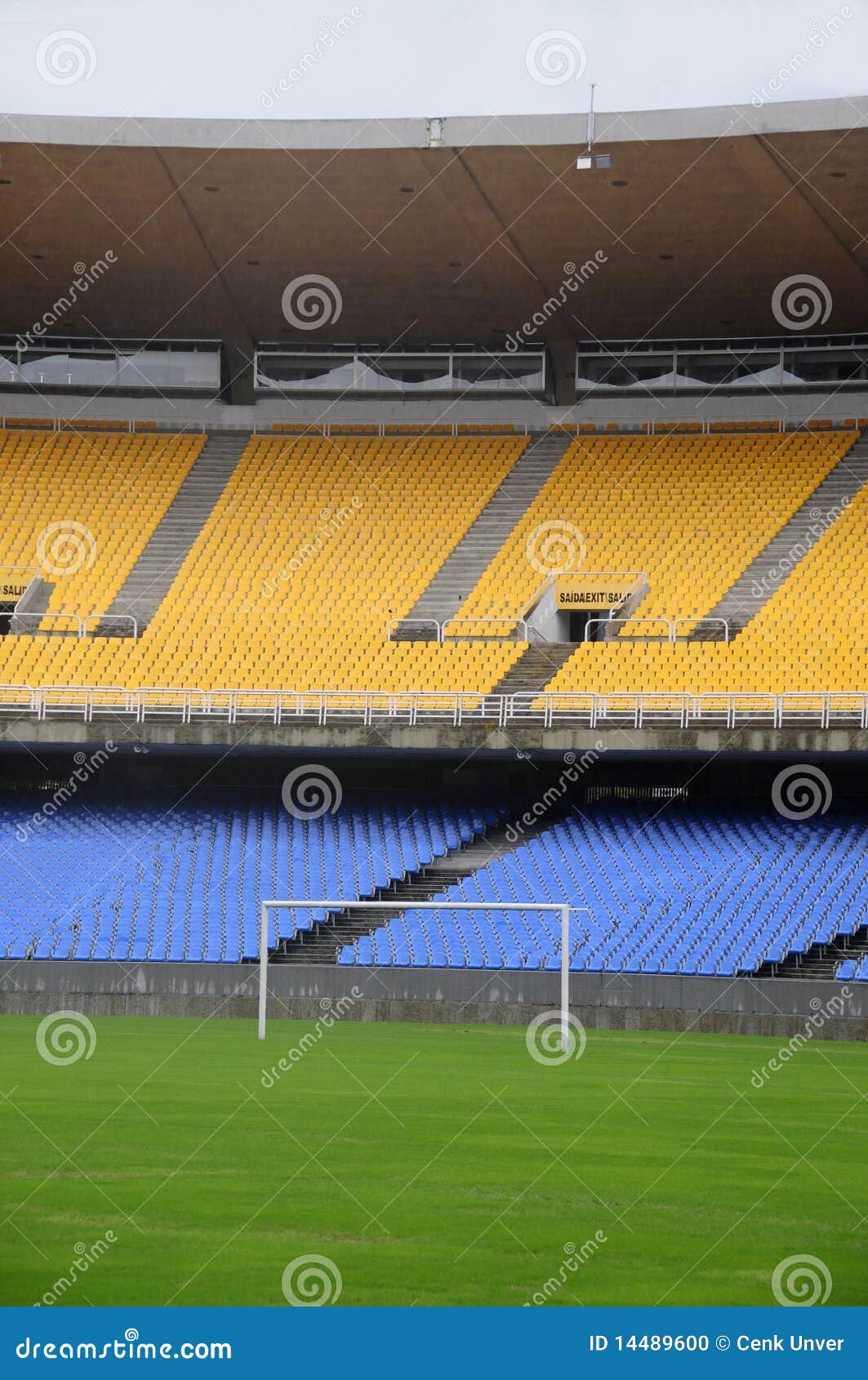 Soccer Stadium stock photo. Image of brazil, bleachers - 14489600