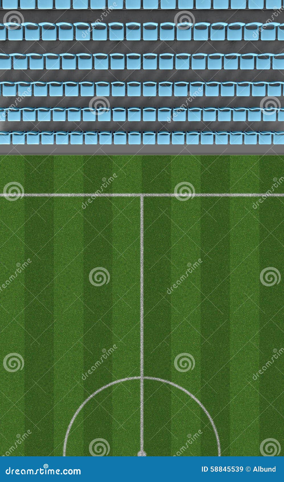 Soccer Stadium Top View Section Royalty-Free Stock Photography ...