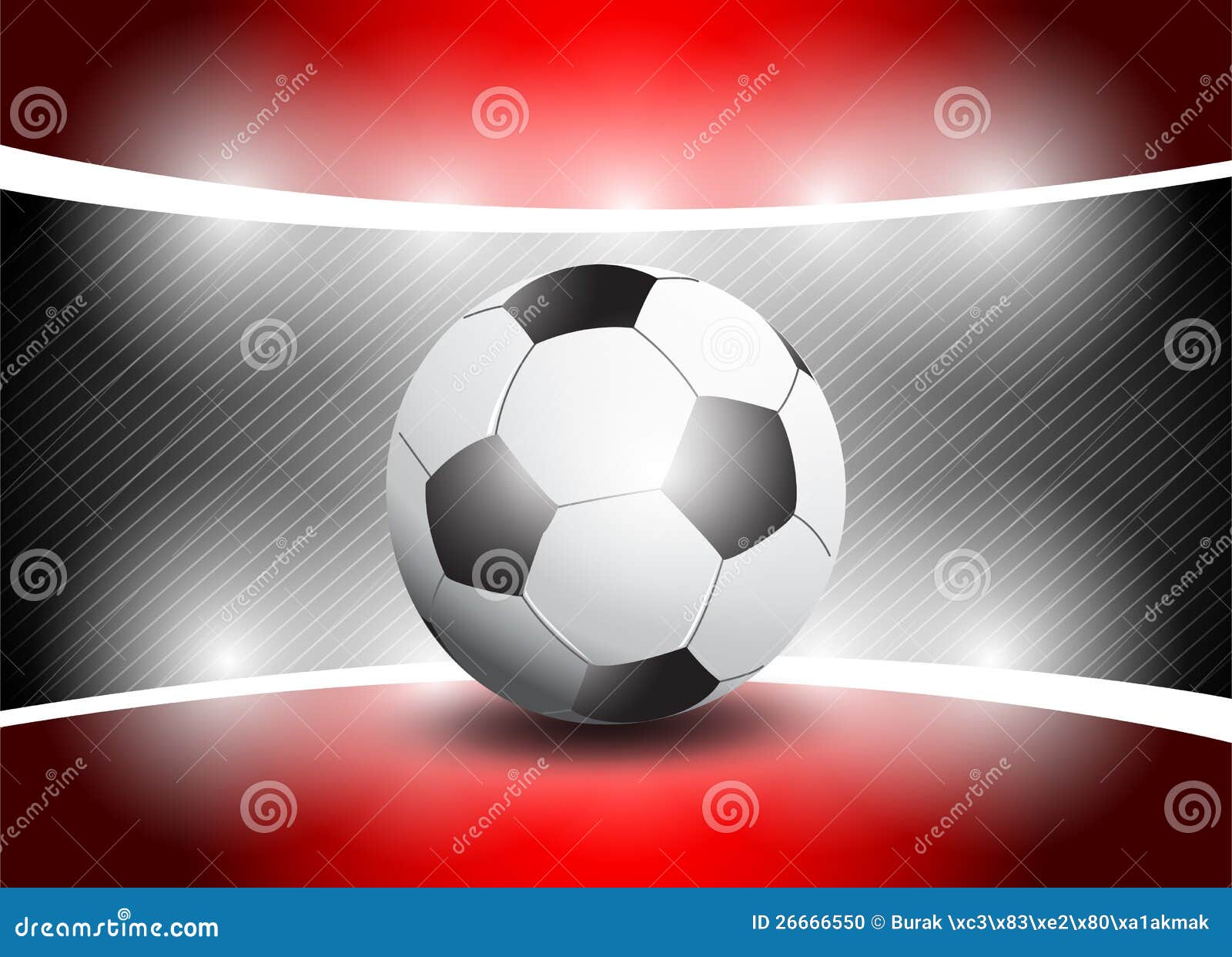 3D Soccer Stage, Rendered Stadium Hosts Bustling Field Action Stock ...