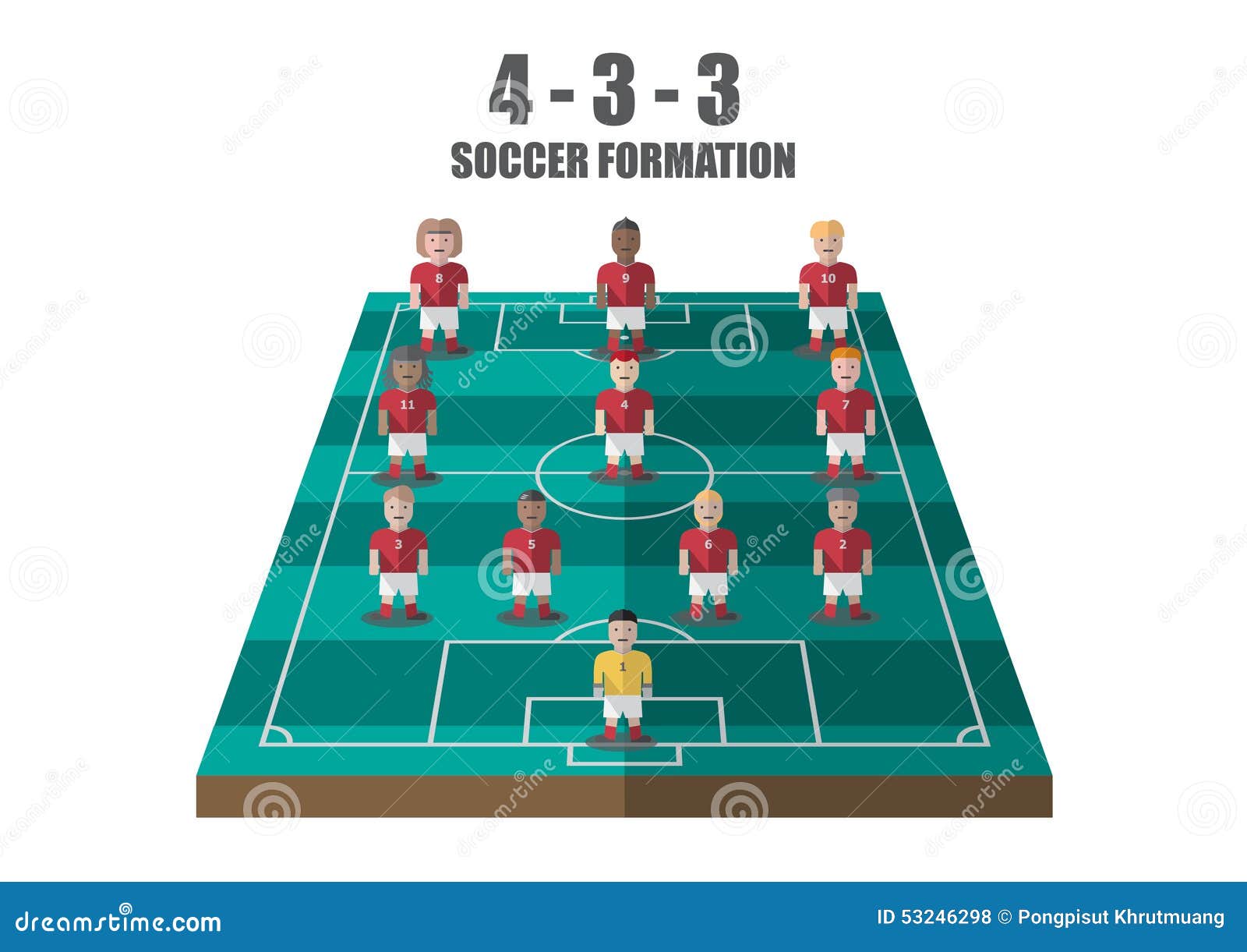 Soccer Strategy Icon White Vector Illustration | CartoonDealer.com ...