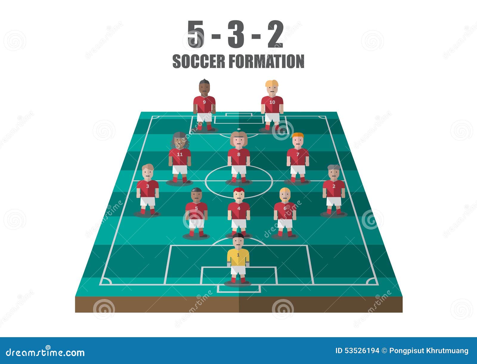 Soccer Strategy Drawing On Whiteboard Stock Photography | CartoonDealer ...