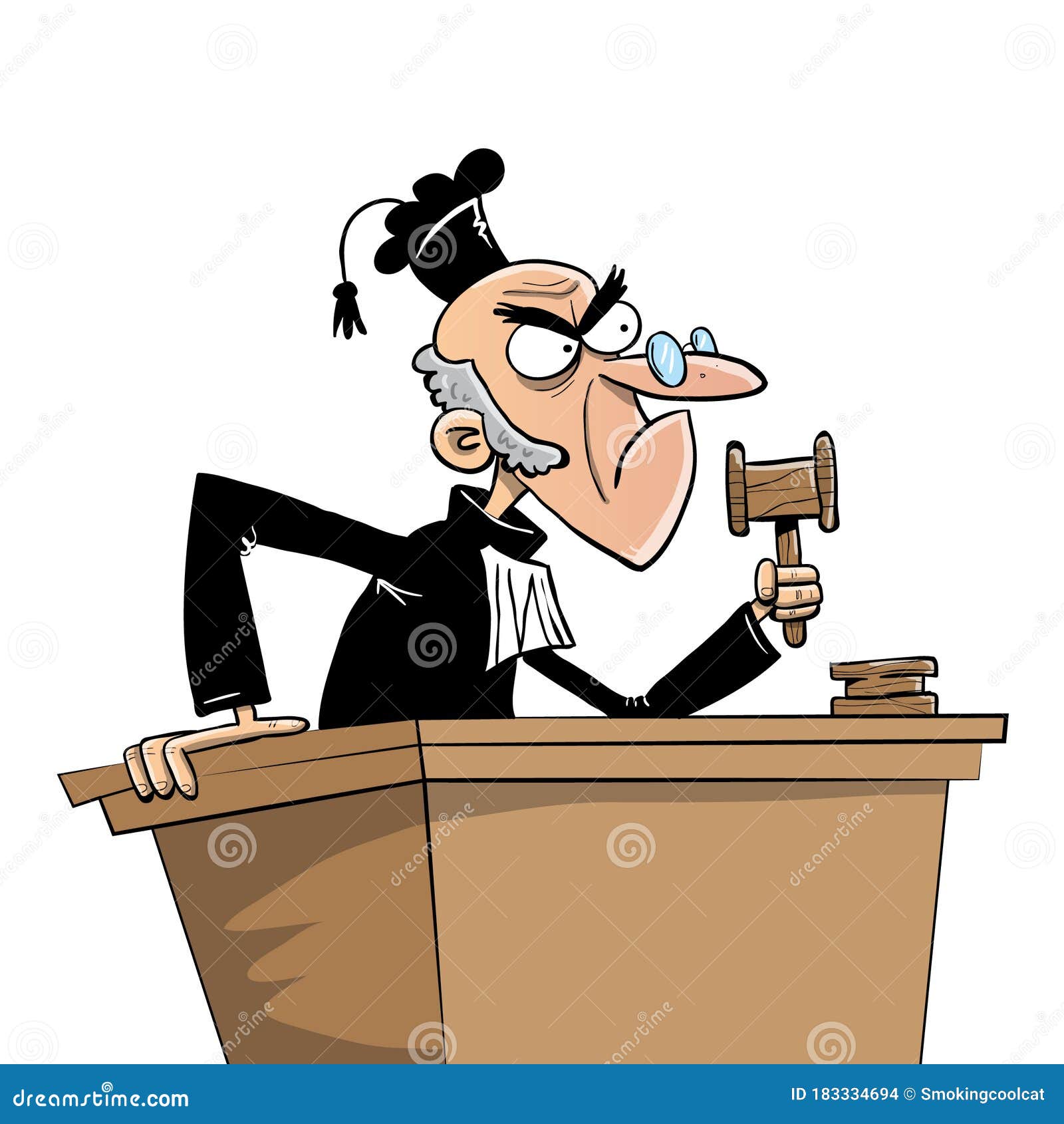 Judge Sentence According To Constitution Law In Civil Or Criminal Court ...