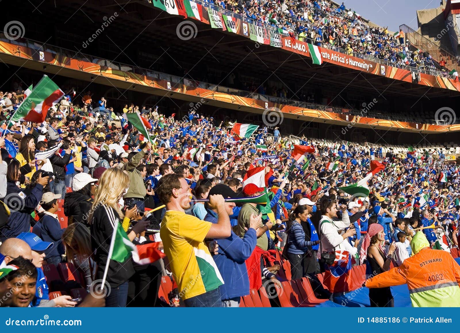 Soccer Supporters - FIFA WC Editorial Photo - Image of fans, crowded ...