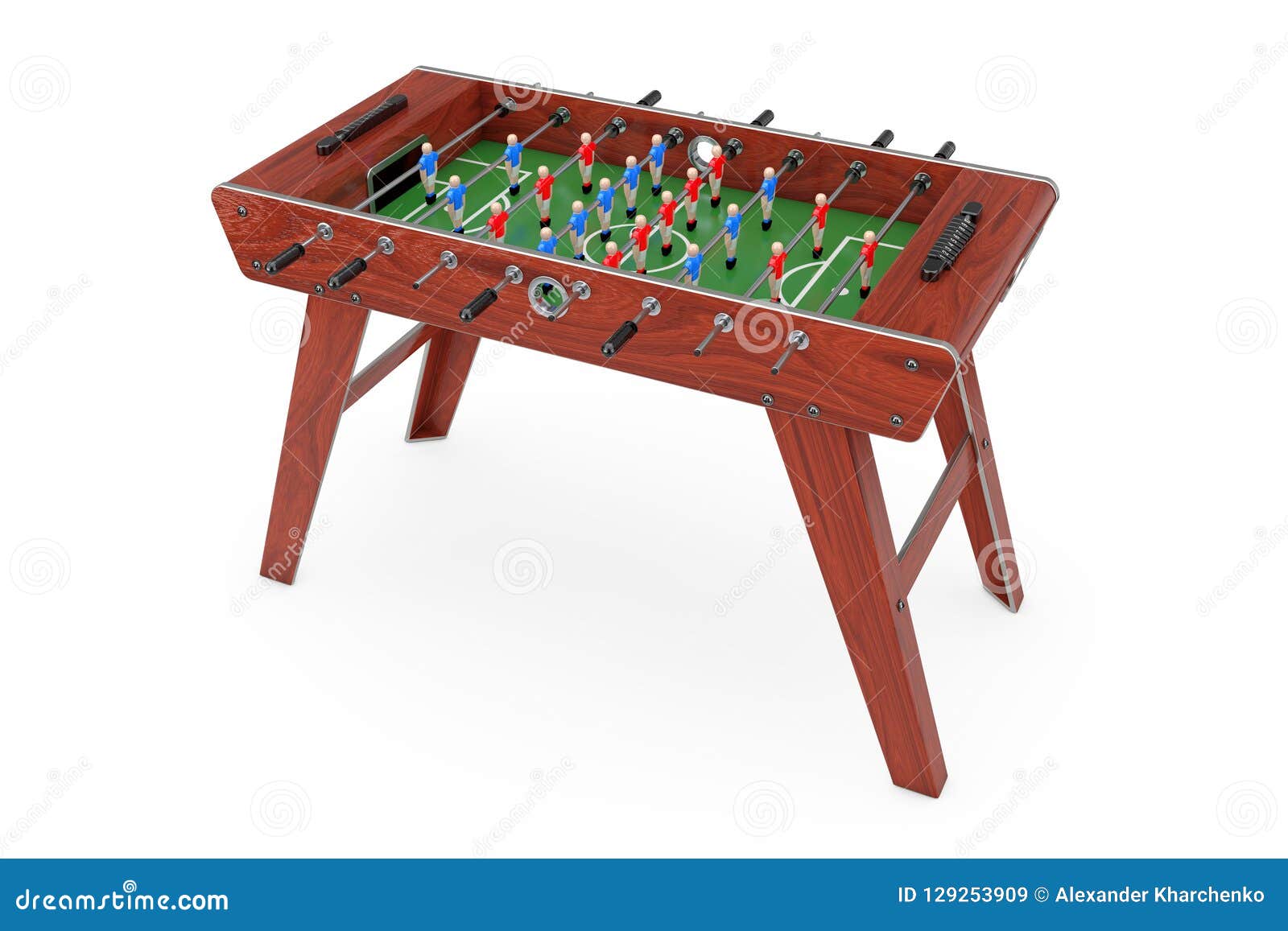 Foosball Table Soccer Detail Stock Illustrations – 43 Foosball Table ...