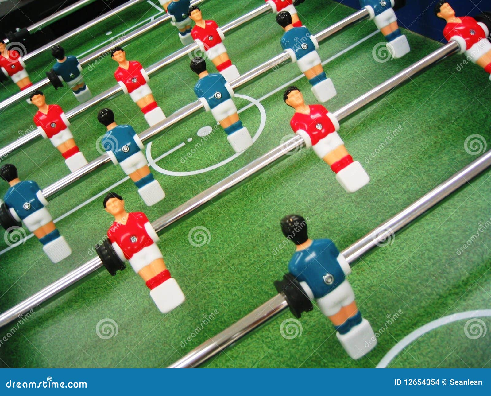 Soccer table game stock photo. Image of team, soccer - 12654354
