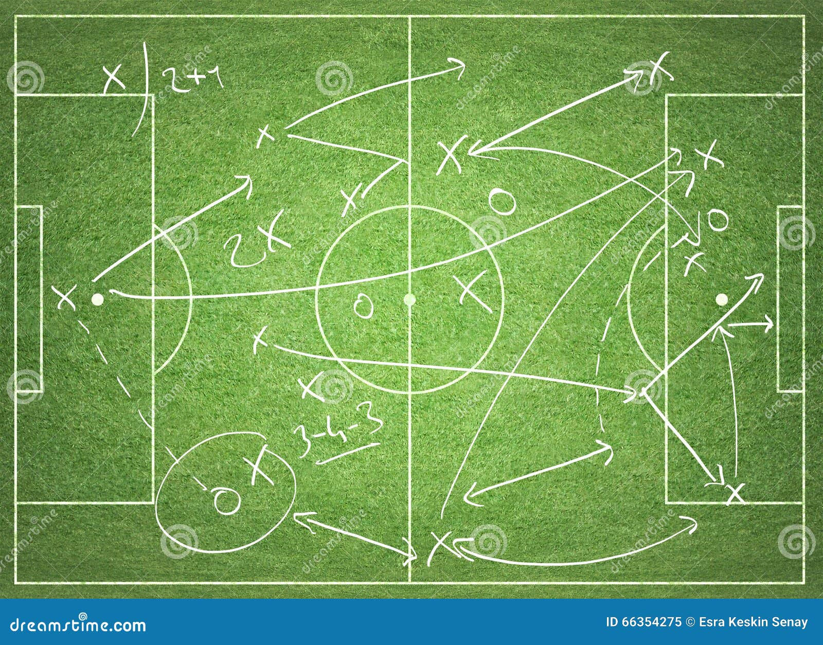 Soccer tactics stock illustration. Illustration of championship - 66354275