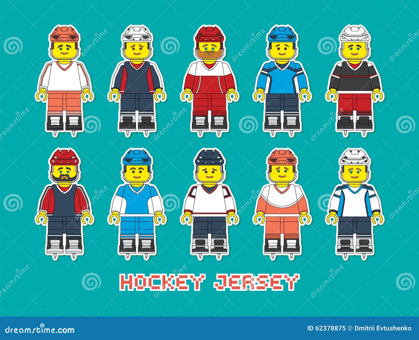 Soccer team 1 stock illustration. Illustration of identity - 62378875
