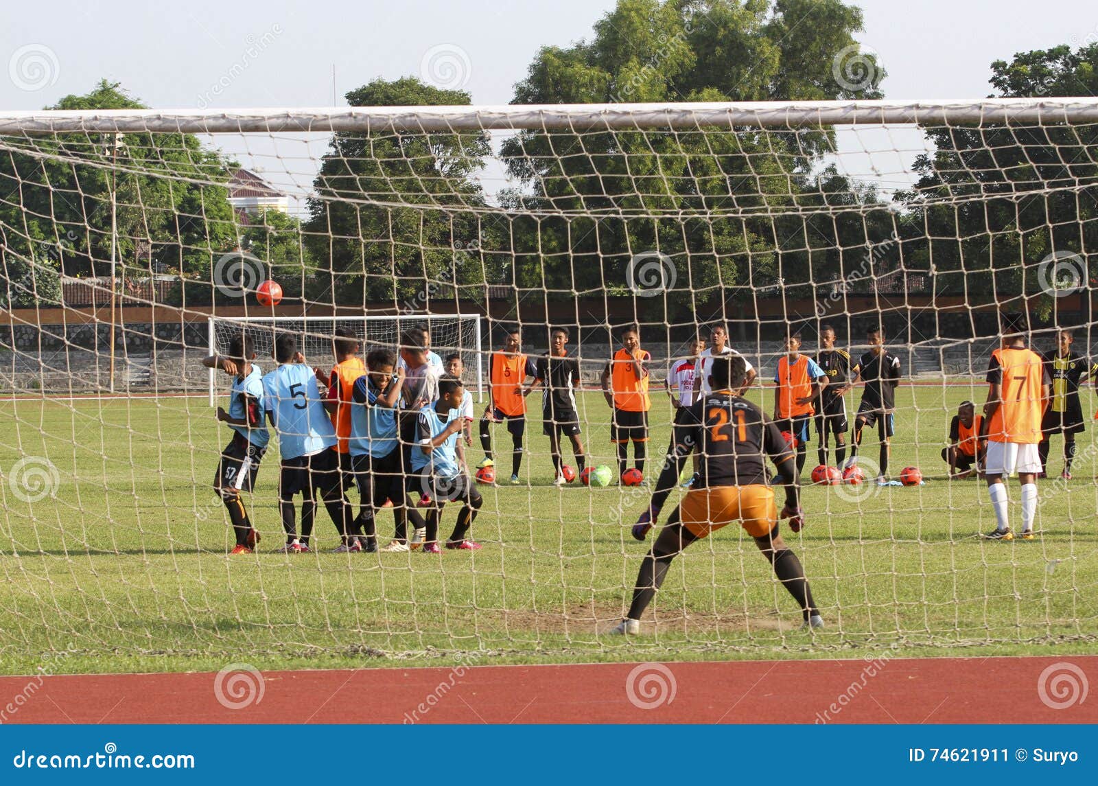 Soccer editorial photo. Image of stadium, city, practicing - 74621911