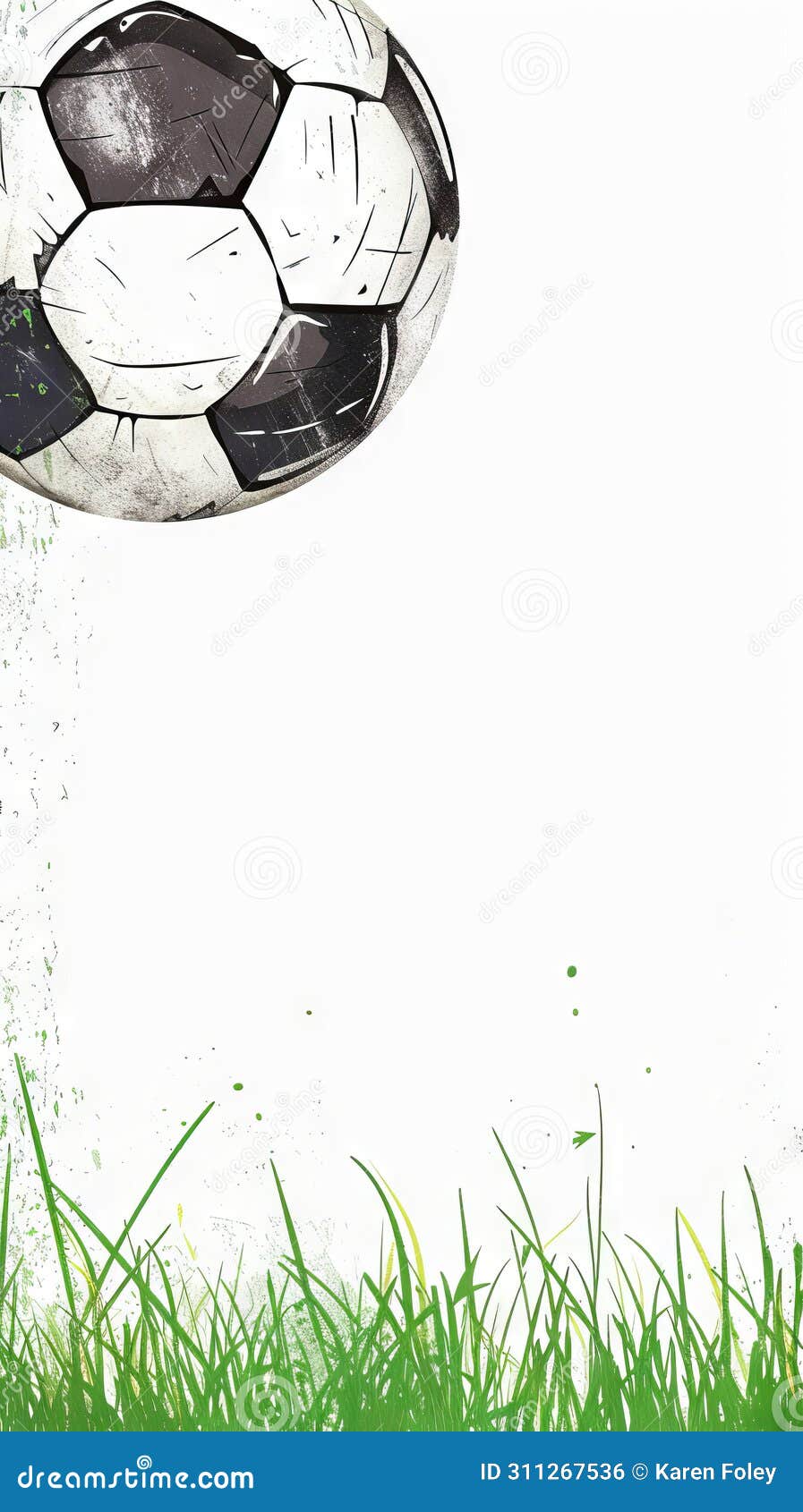 Soccer Background Graphics Template Stock Illustration - Illustration ...