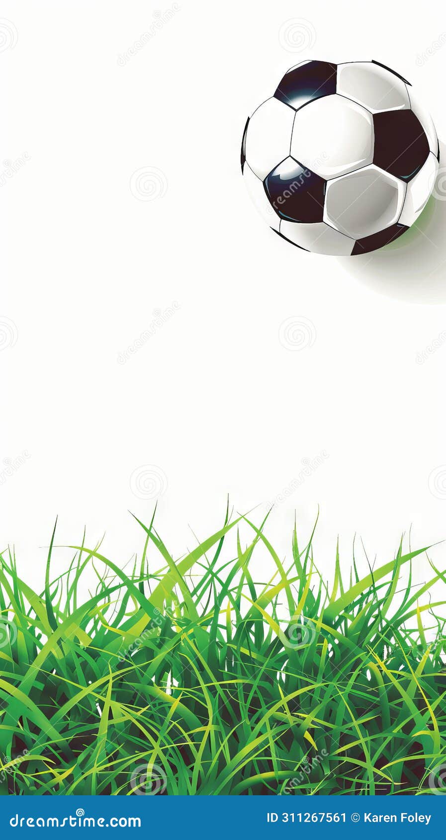 Soccer Background Graphics Template Stock Illustration - Illustration ...