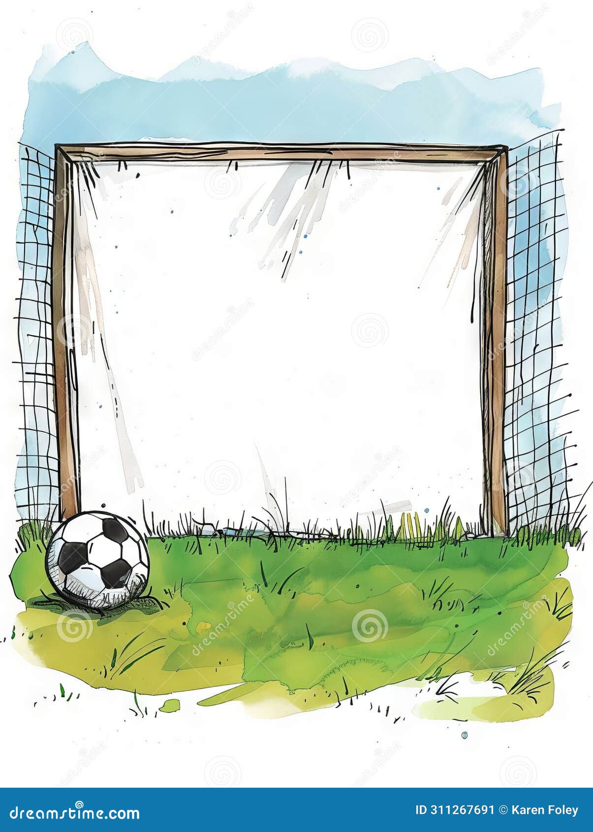 Soccer Background Graphics Template Stock Illustration - Illustration ...