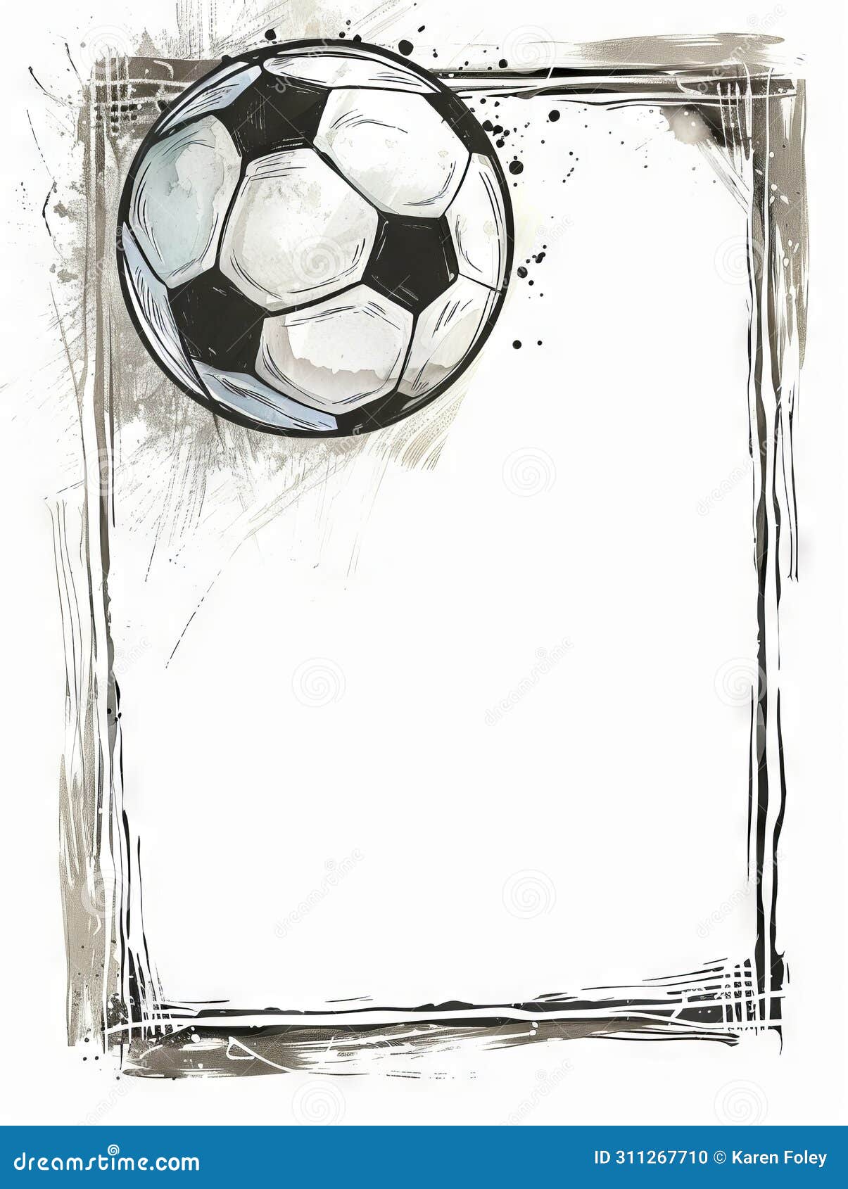 Soccer Background Graphics Template Stock Illustration - Illustration ...