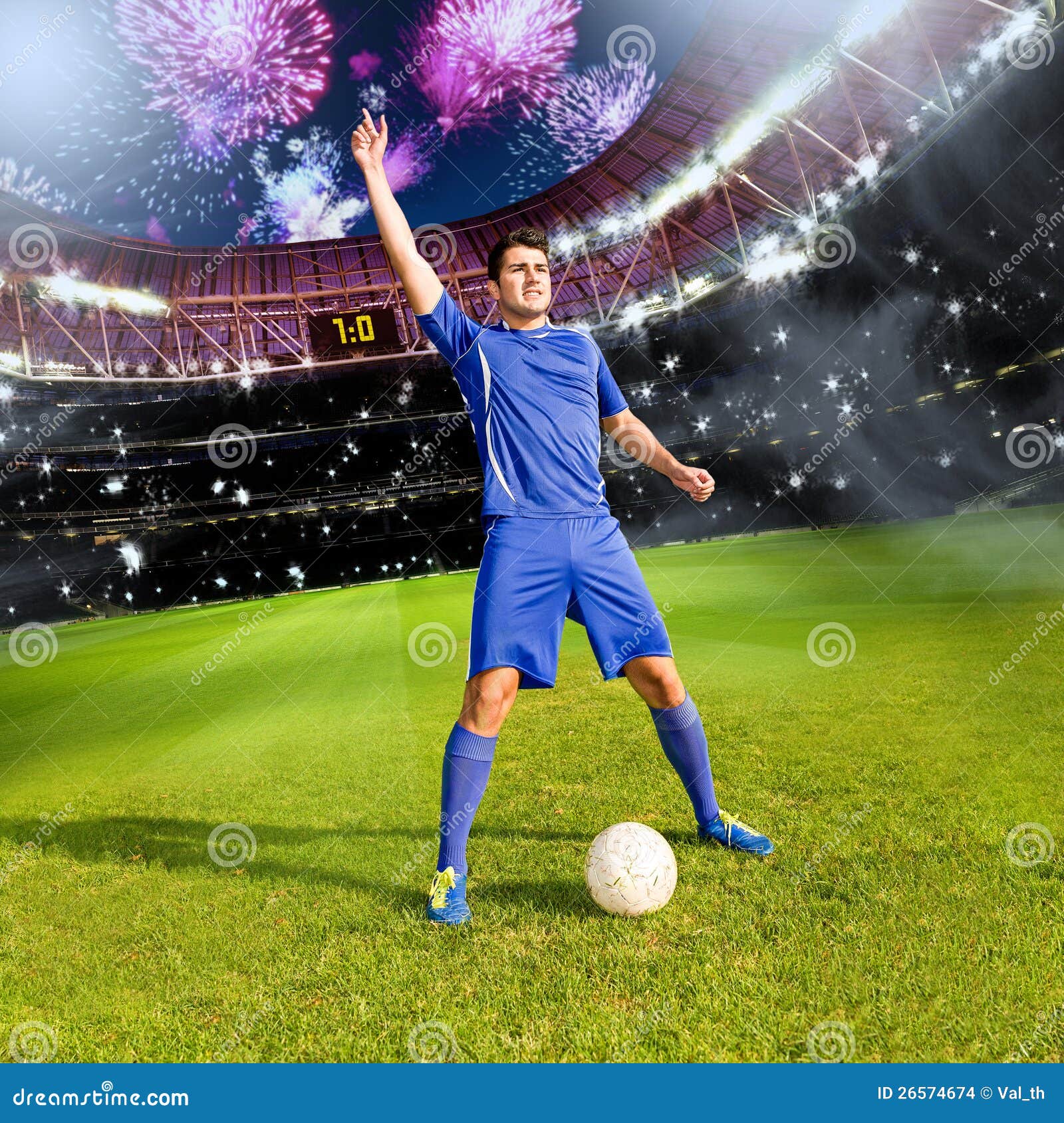 Soccer time stock photo. Image of adults, ball, field - 26574674