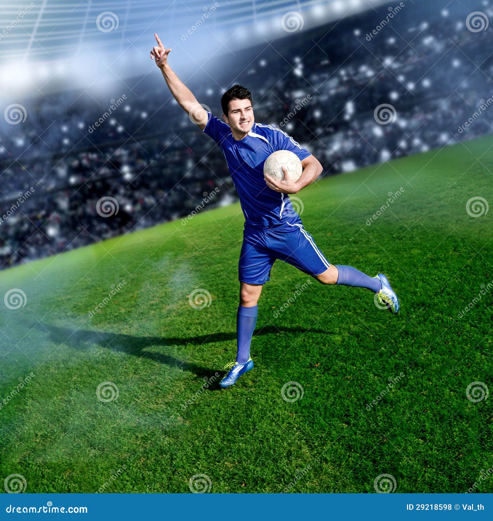 Soccer time stock photo. Image of activity, uniform, person - 29218598