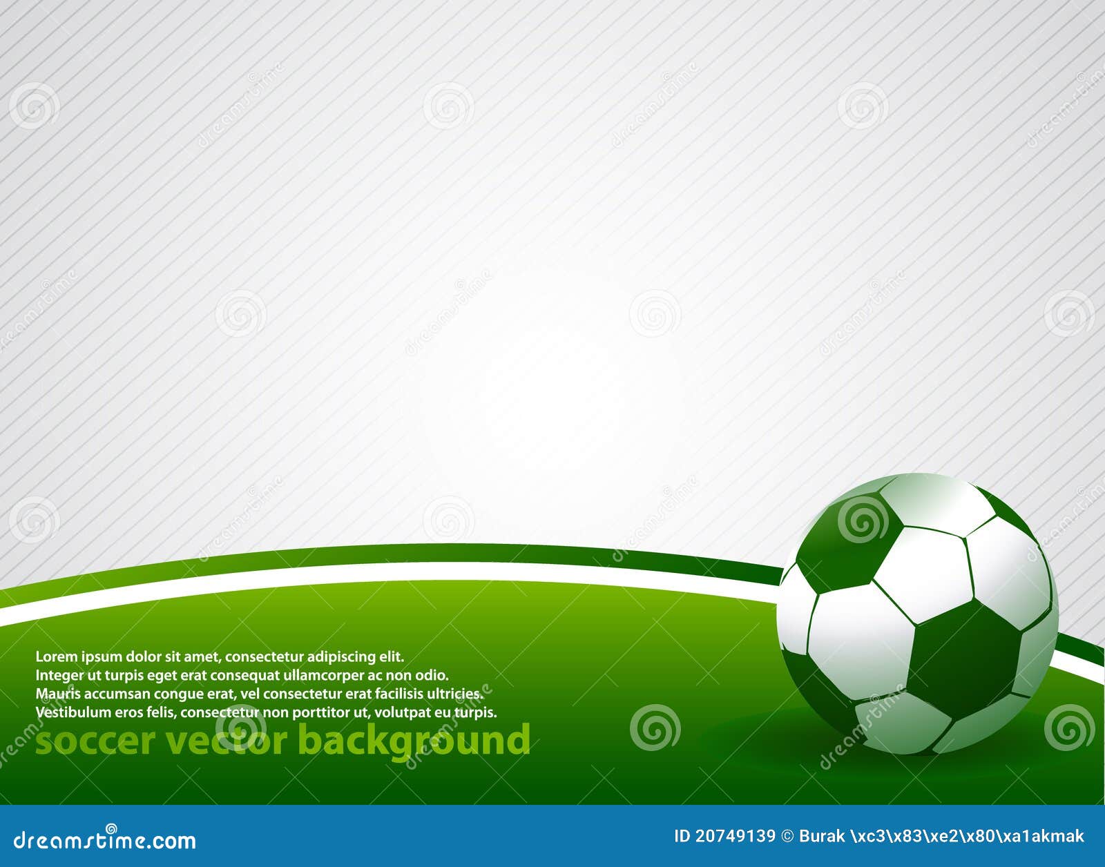 Soccer Background Vector