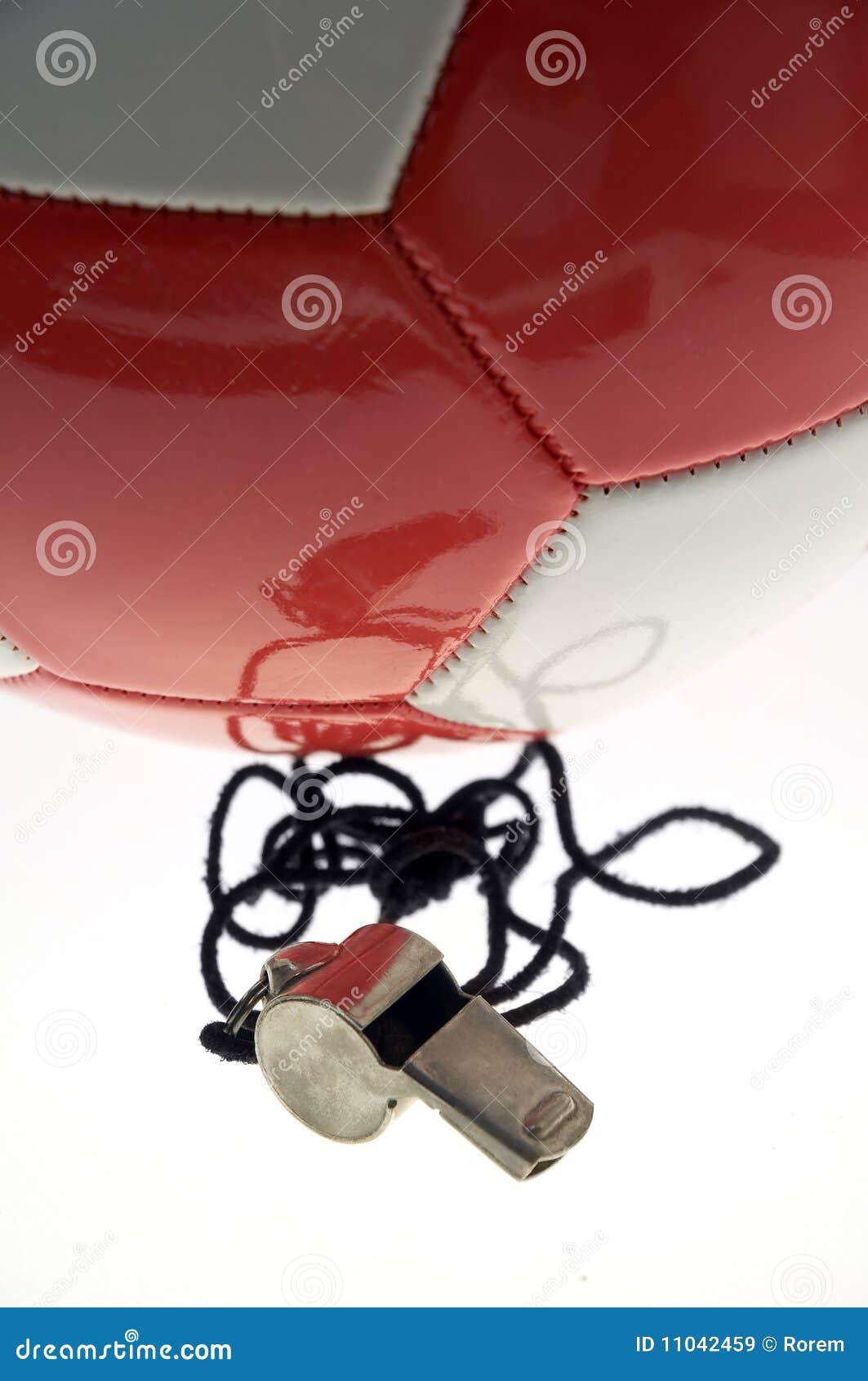 Soccer whistle stock image. Image of whistle, competition - 11042459