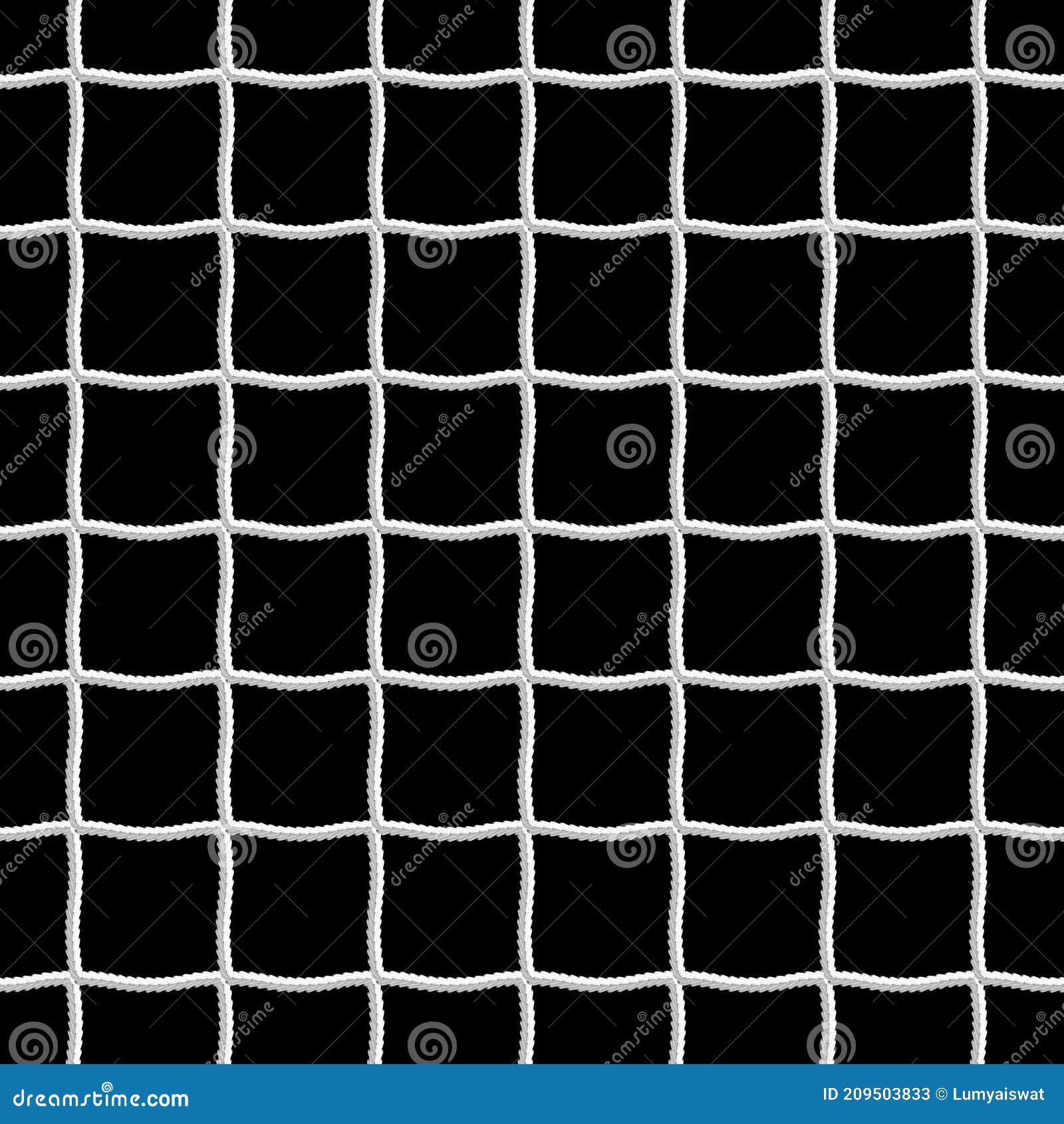 Soccer White Net in Black Background As Design Element Stock Vector ...