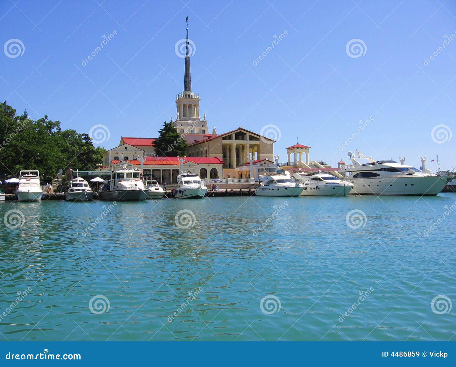 Sochi harbour stock image. Image of travel, black, harbour - 4486859
