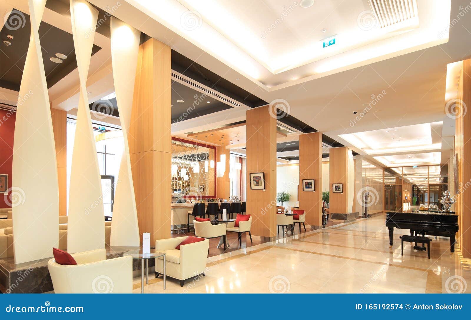 Sochi, Russia - October 3 2014 Lobby in Luxury Hotel Editorial Stock ...