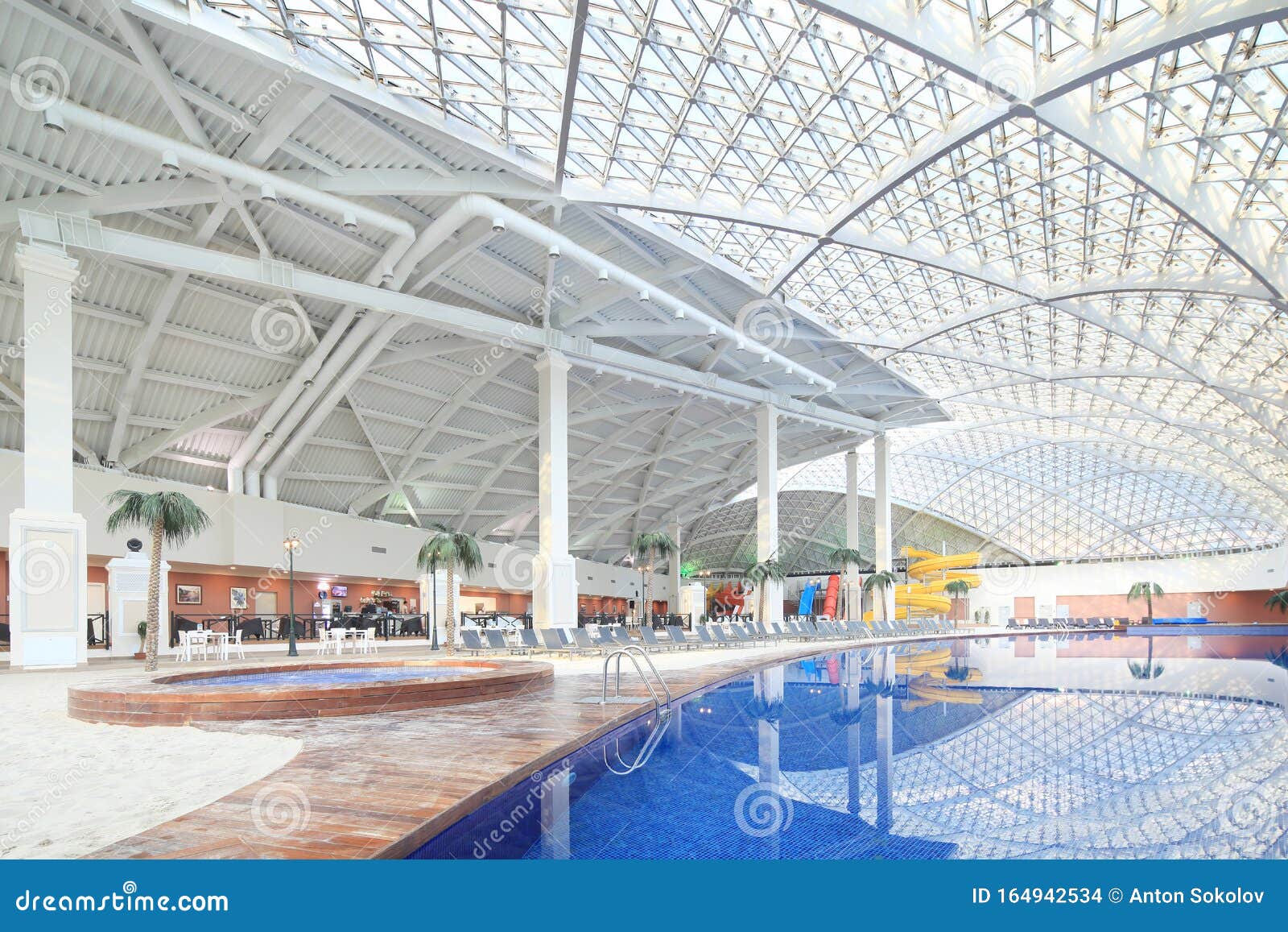 Sochi, Russia - October 1 2014 Modern Indoor Aqua Park Editorial Stock ...