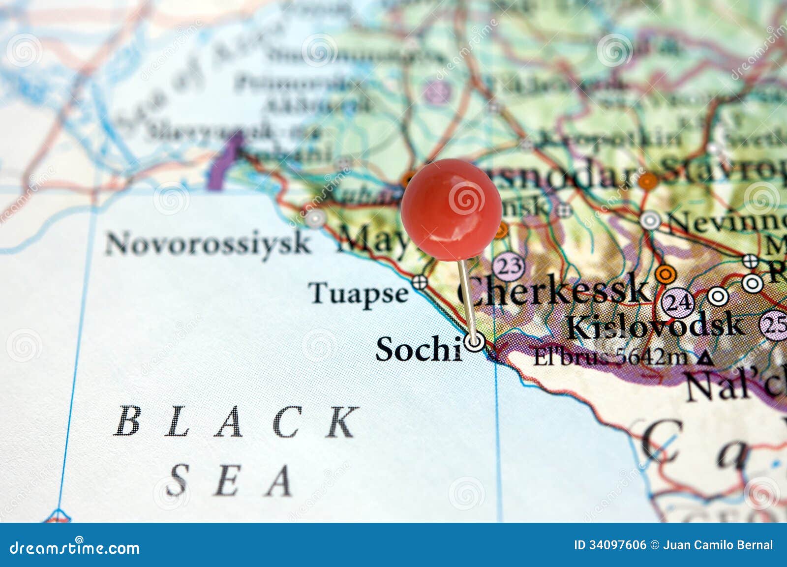 Soci, Russia fotografia stock. Immagine di europa, perno - 34097606