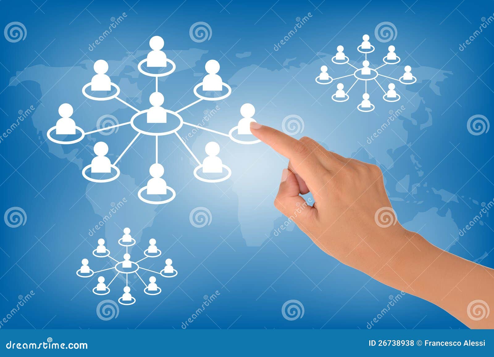 Sociaal netwerk stock foto. Image of praatje, aanslutingen - 26738938