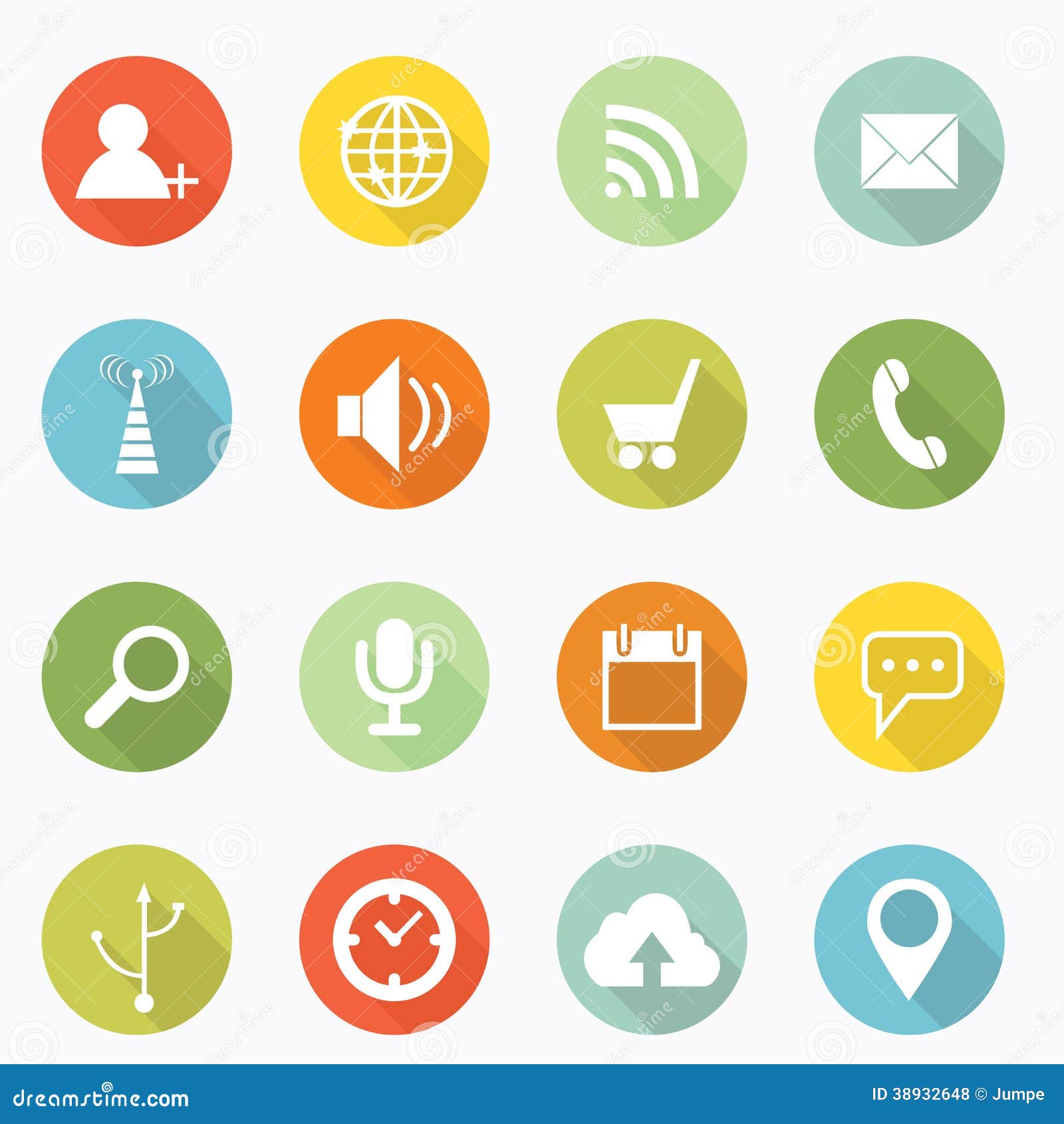 Sociaal pictogram vector illustratie. Illustration of zoek - 38932648