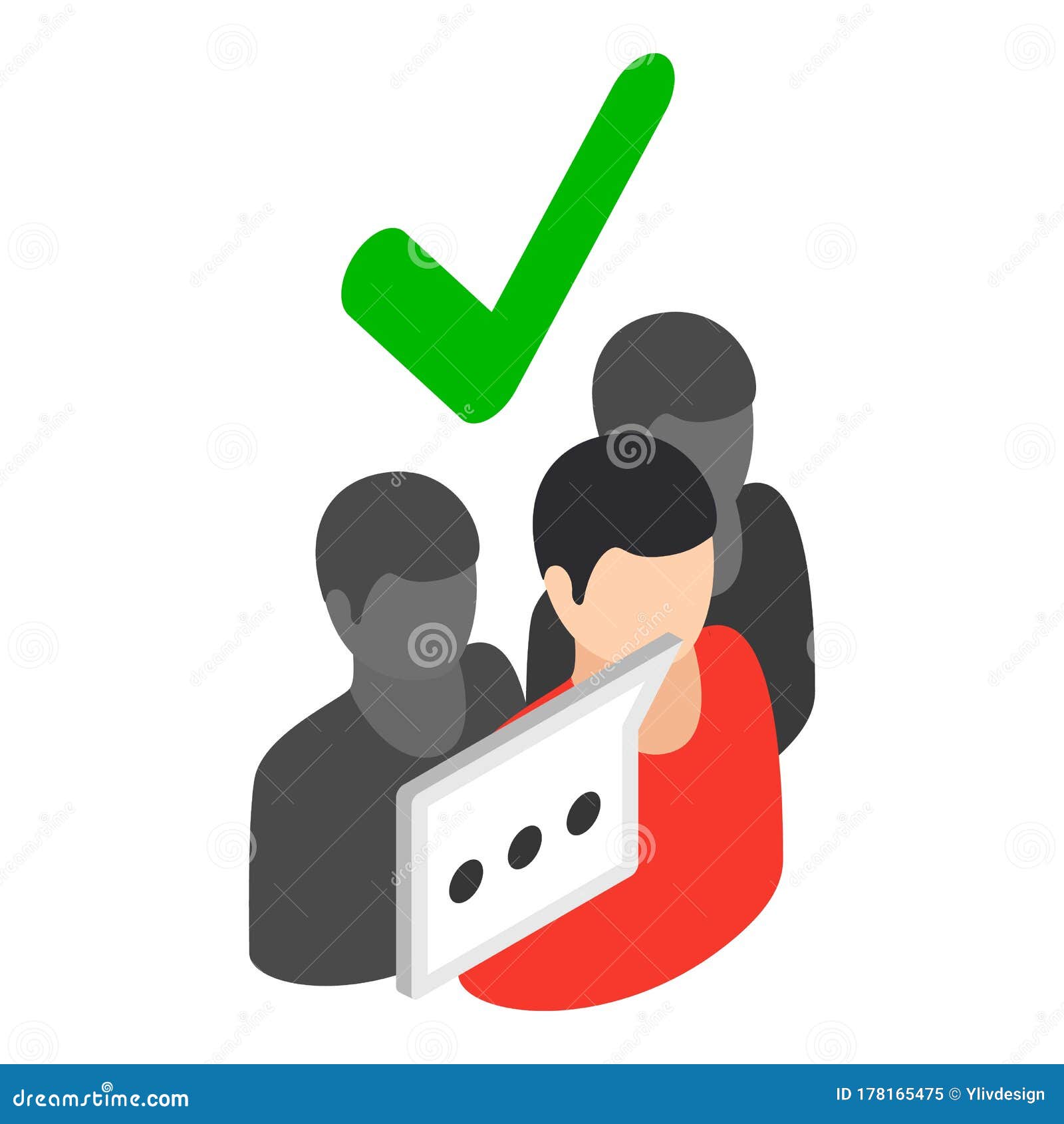 Social Activity Icon, Isometric Style Stock Vector - Illustration of ...