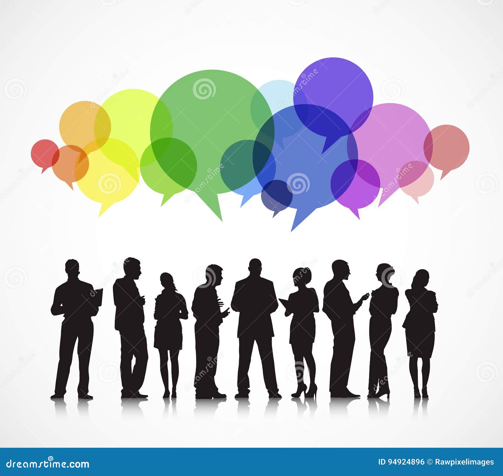 Social Business Gathering Chatting Concept Stock Illustration ...