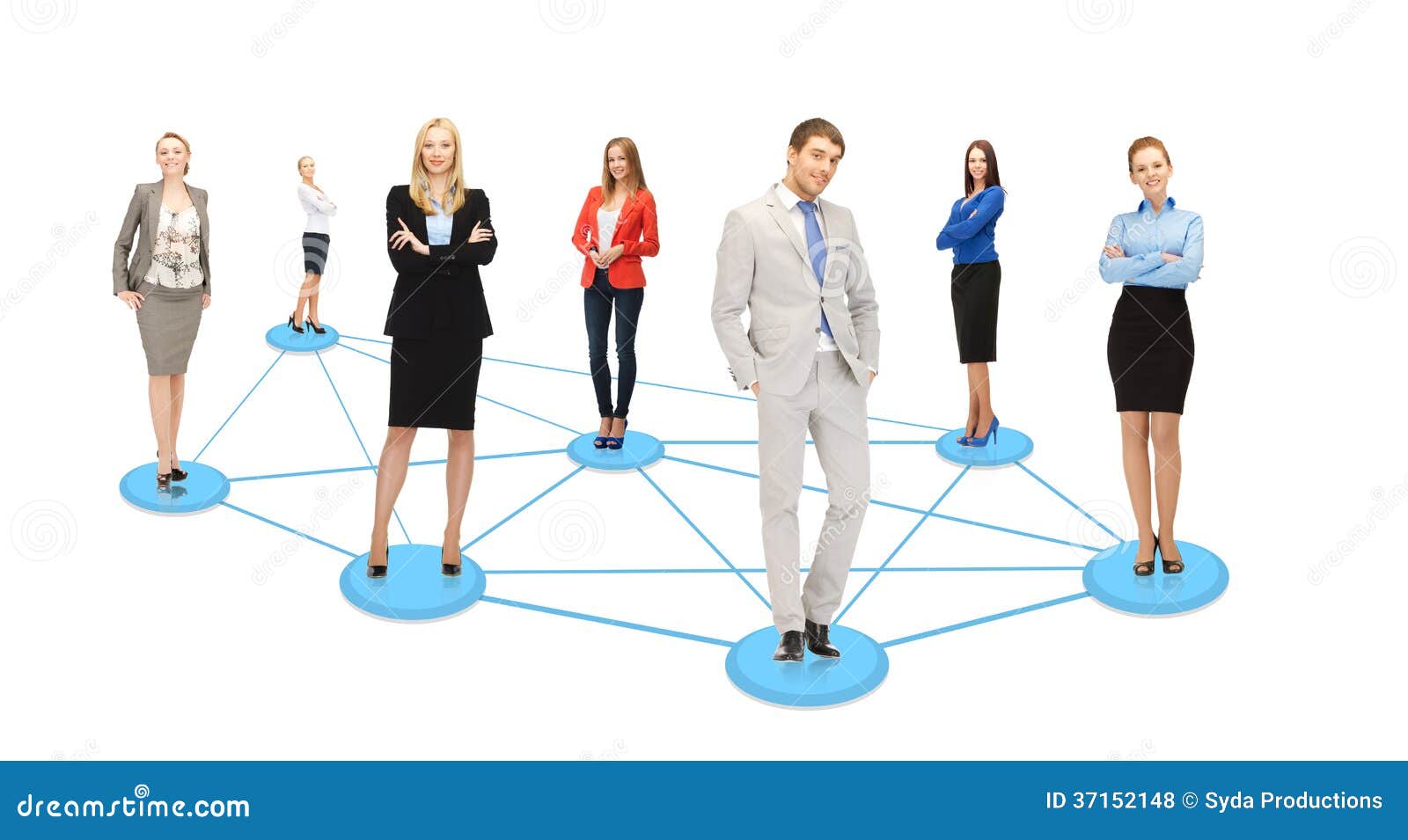 Social or business network stock photo. Image of corporate - 37152148