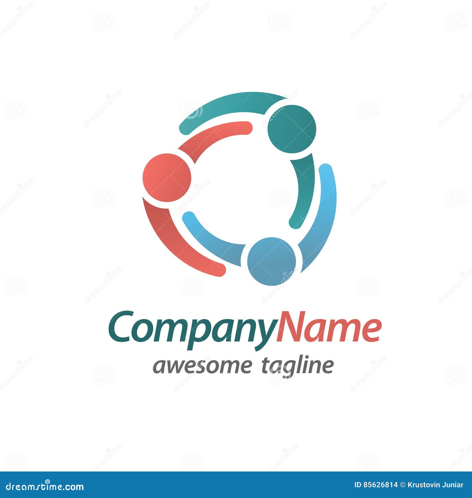 Social community logo stock vector. Illustration of harmony - 85626814