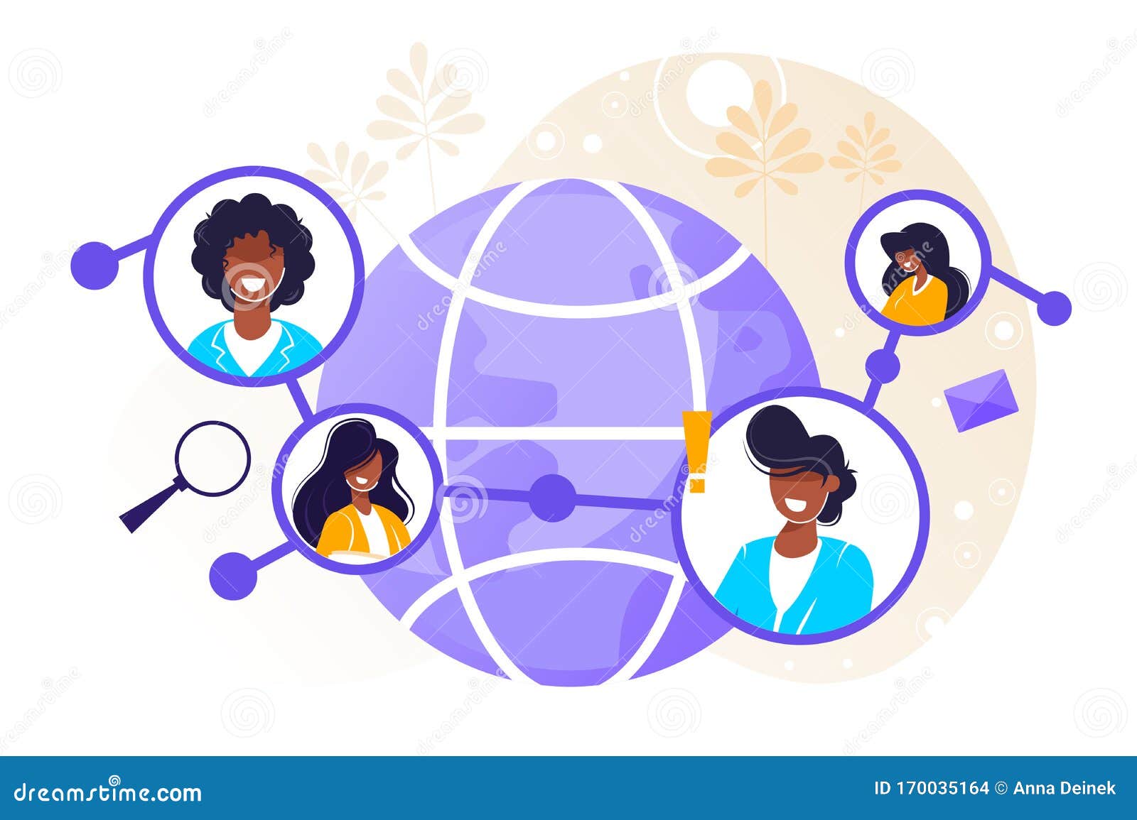 Social community vector stock vector. Illustration of community - 170035164