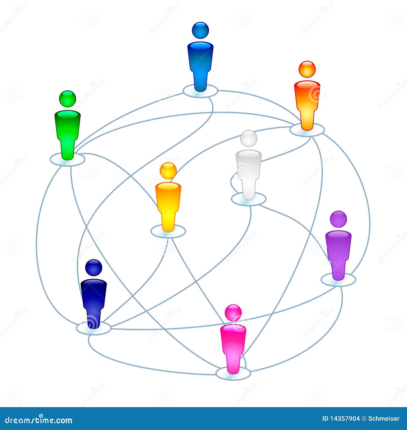 Social connections icon stock vector. Illustration of design - 14357904