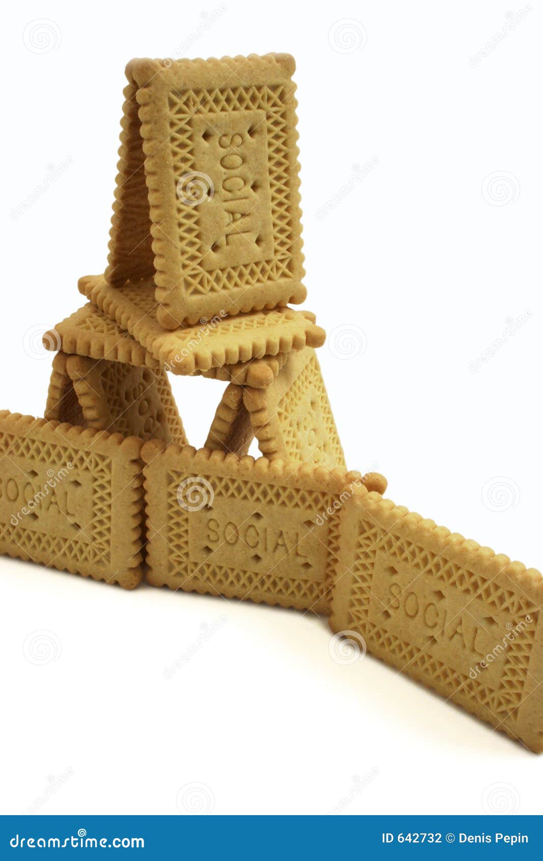 Social Cookies stock photo. Image of amusing, build, eats - 642732