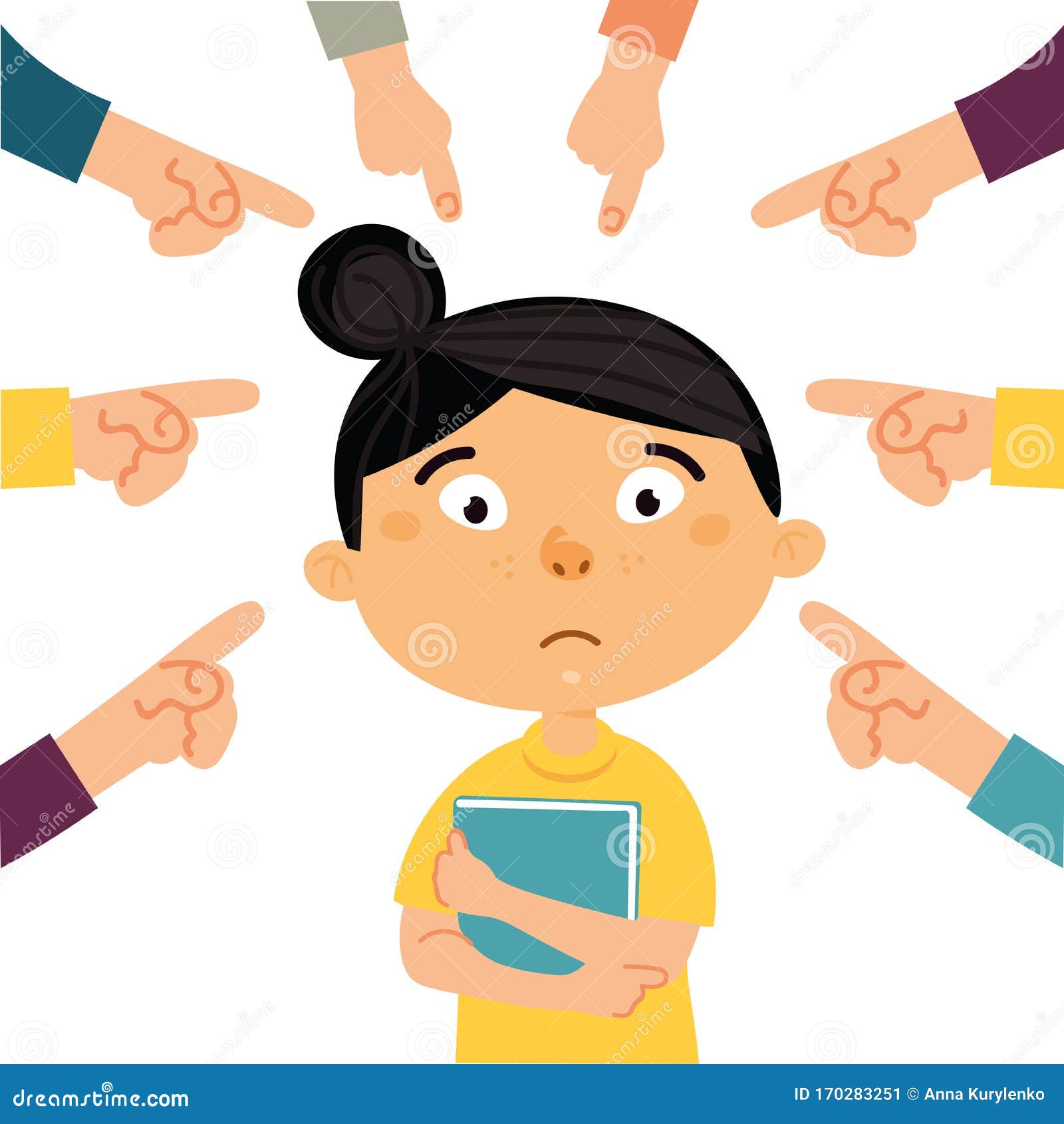 Collective Bullying Icon. Outline Sketch Drawing Vector Illustration ... Collective Bullying Icon. Outline Sketch Drawing Vector Illustration ...