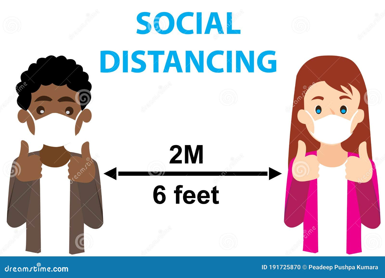 Social distancing stock illustration. Illustration of covid19 - 191725870