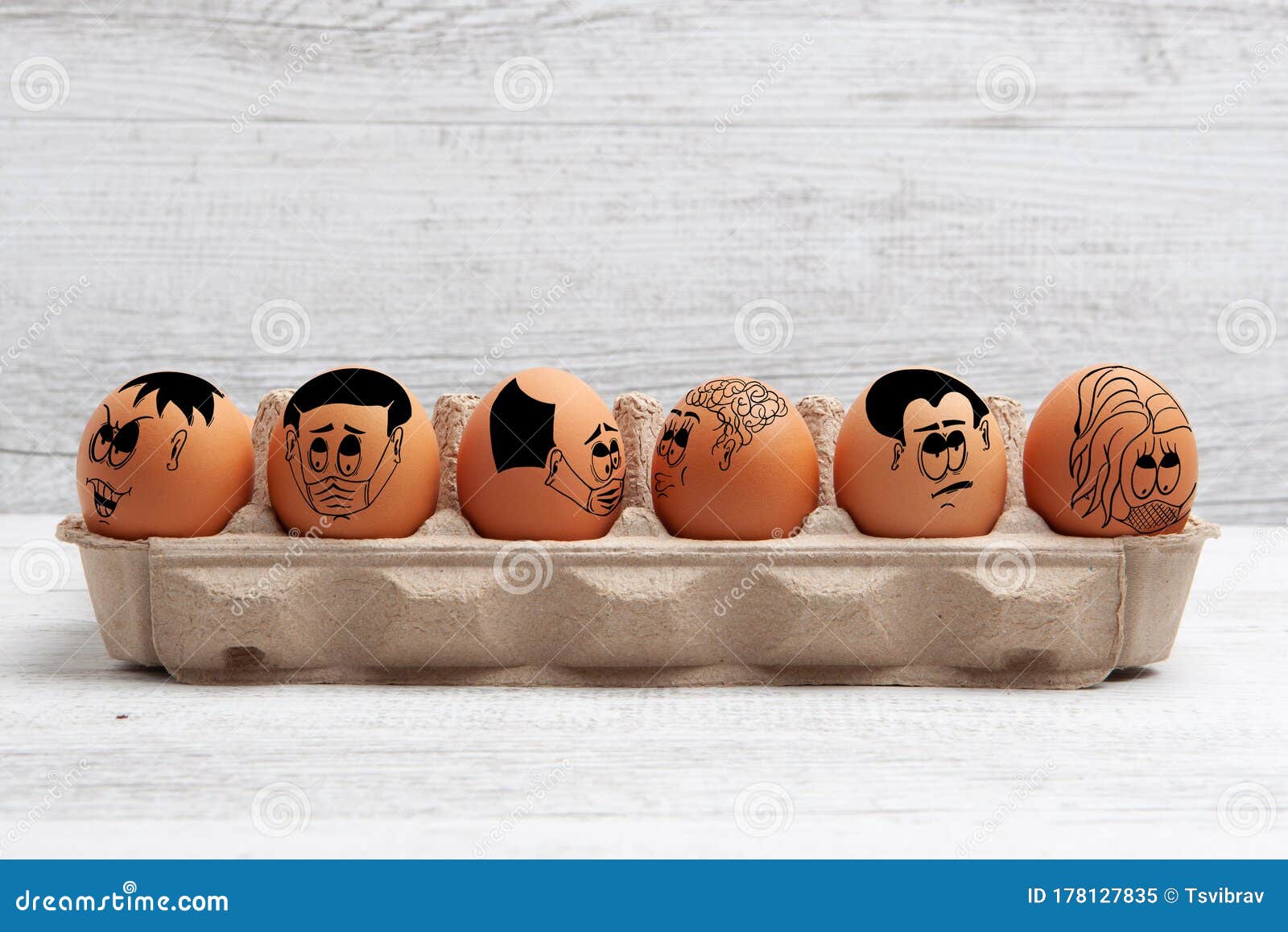 Social Distancing and Isolation during Easter Concept Depicted with ...